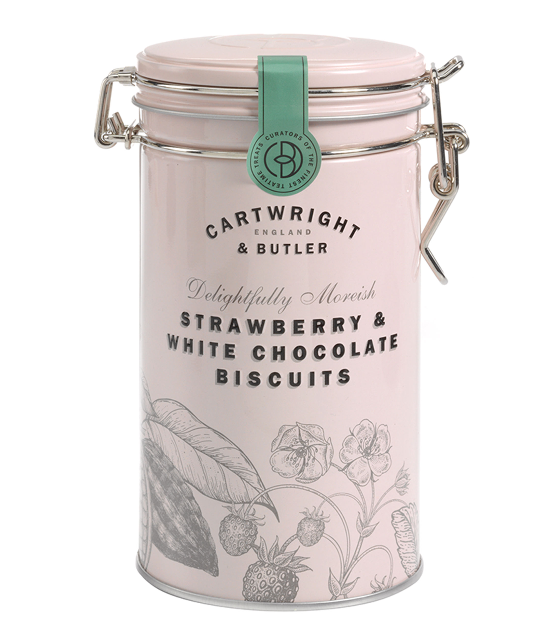 Cartwright & Butler Galletas de fresa y chocolate blanco, 200 g - El ...
