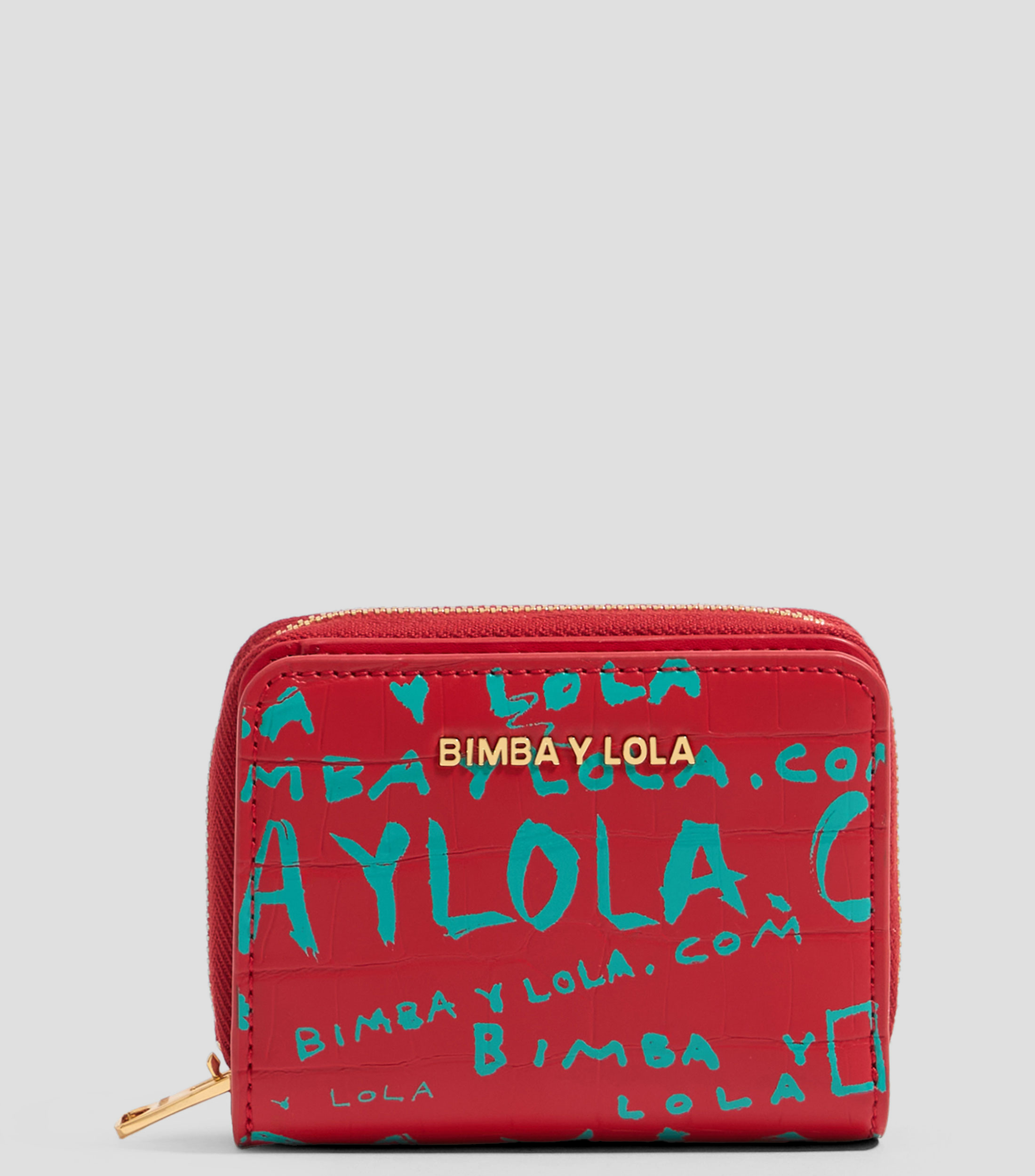 Bimba y Lola: Cartera roja estampada Mujer | El Palacio de Hierro