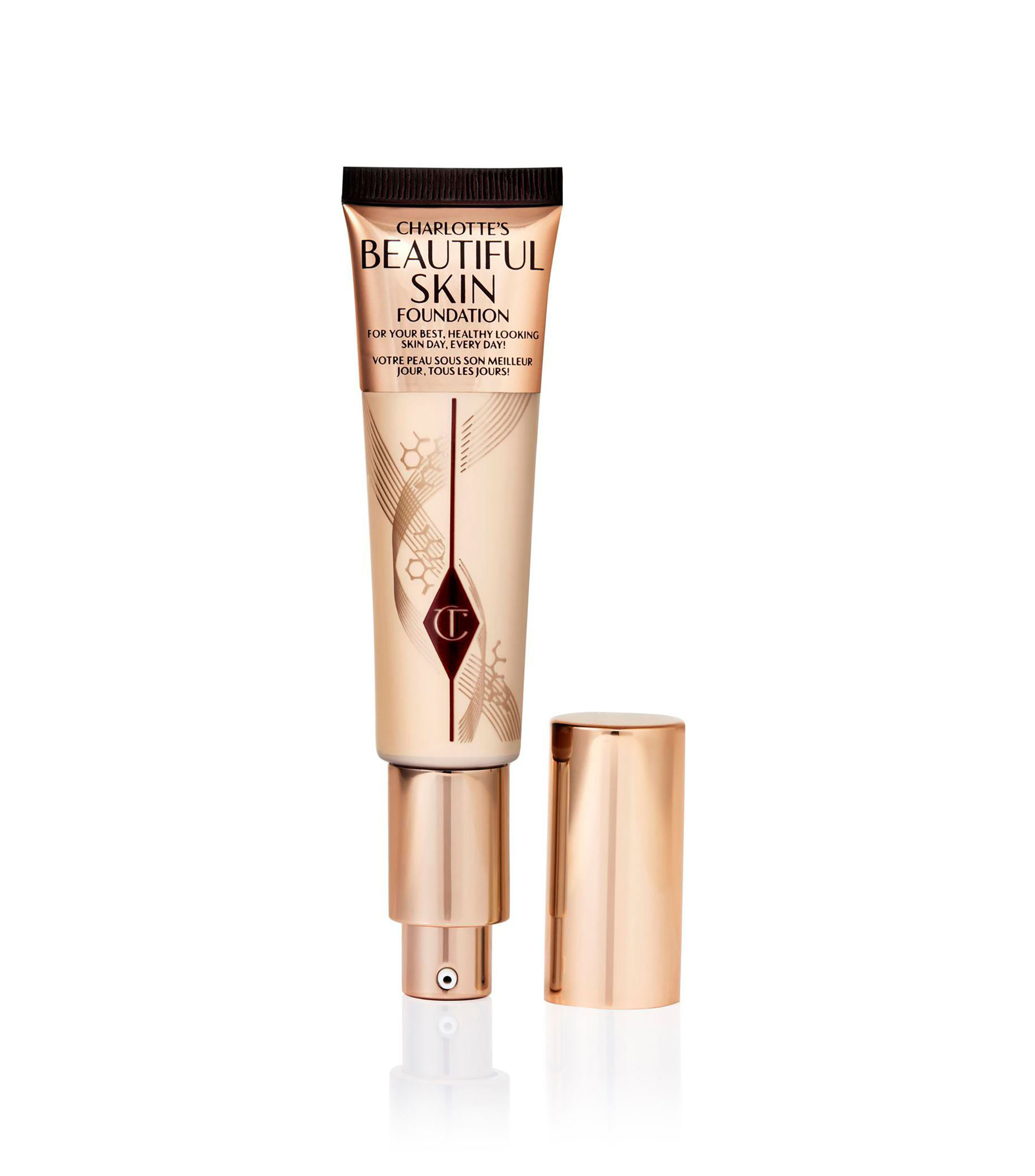 CHARLOTTE TILBURY Base de maquillaje Beautiful Skin Foundation - 1 ...