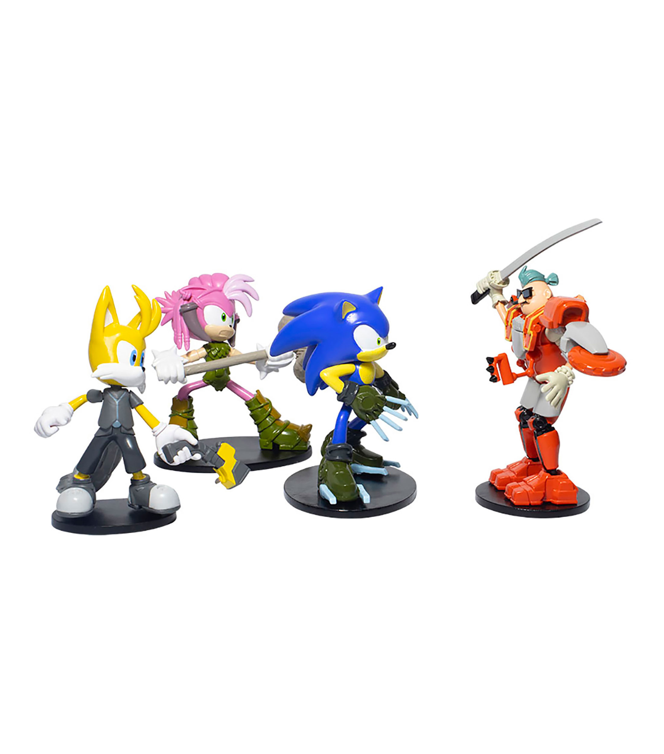 Ruz: Set de figuras de acción articuladas Sonic 4 pack | El Palacio de ...