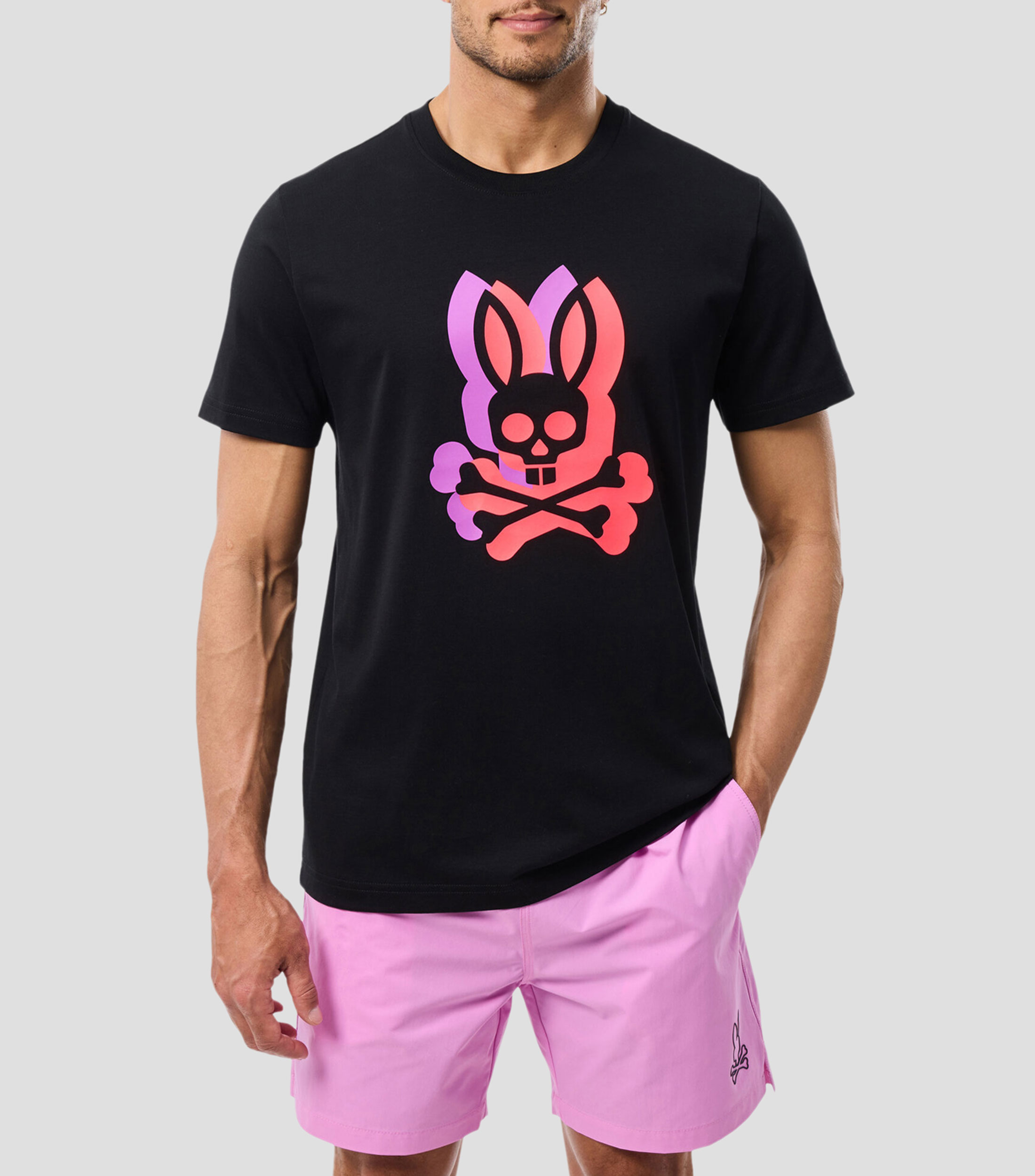 Psycho Bunny: Playera con logo de manga corta Hombre | El Palacio de Hierro