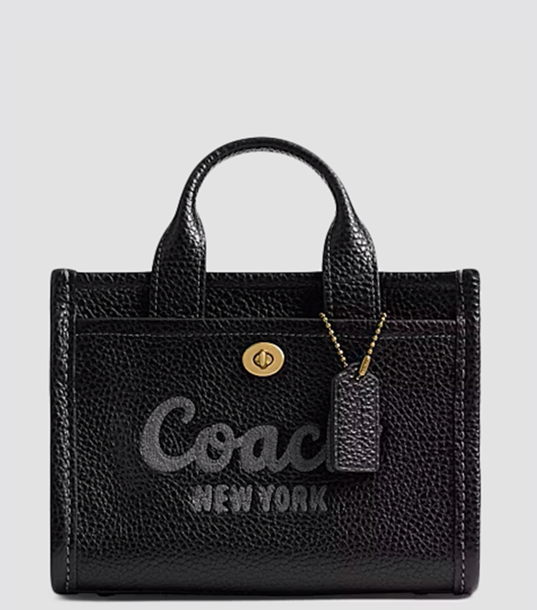 Coach Bolsa tote Cargo 20 en piel negra Mujer |El Palacio de Hierro