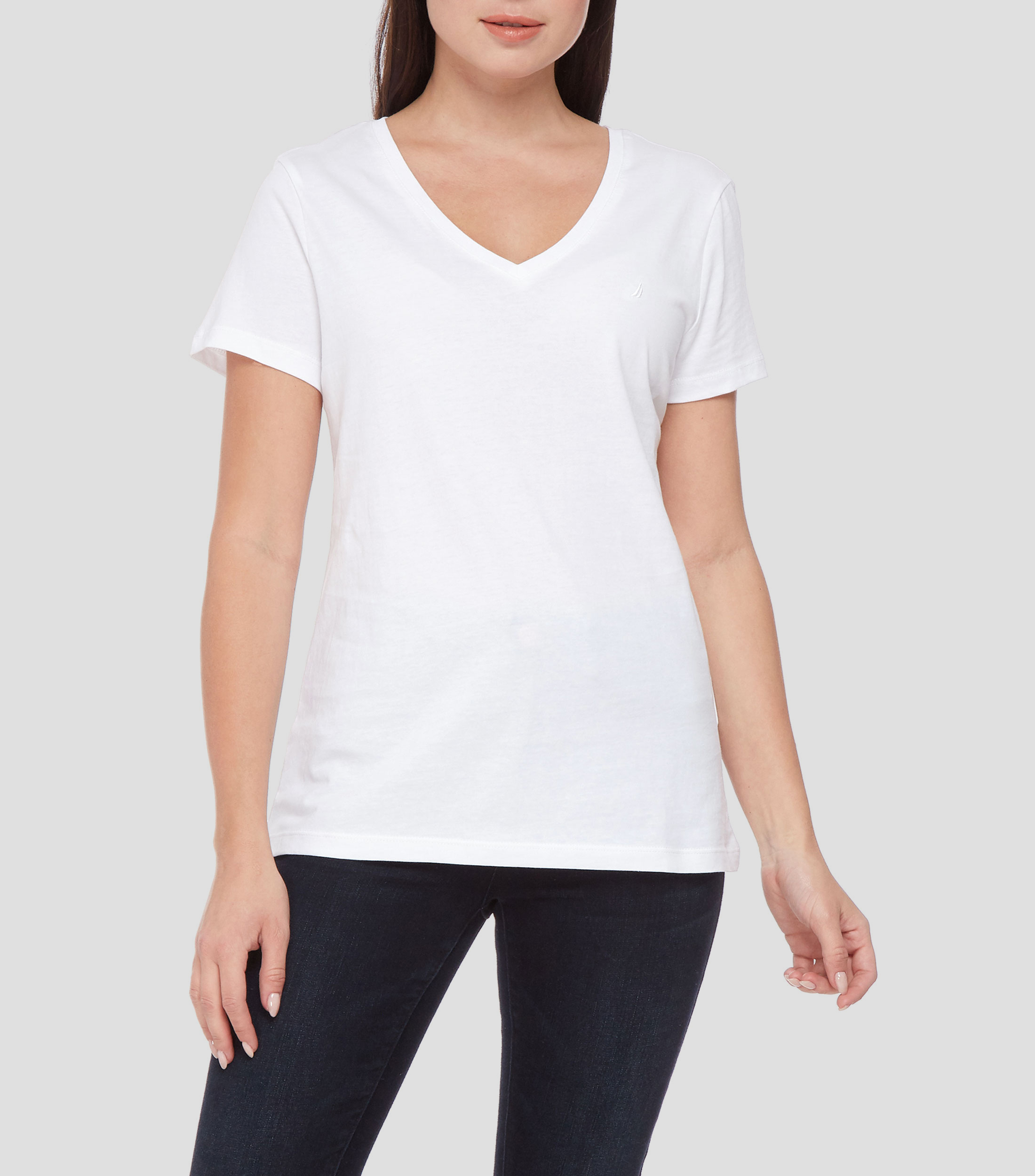 Nautica: Playera blanca manga corta Mujer | El Palacio de Hierro