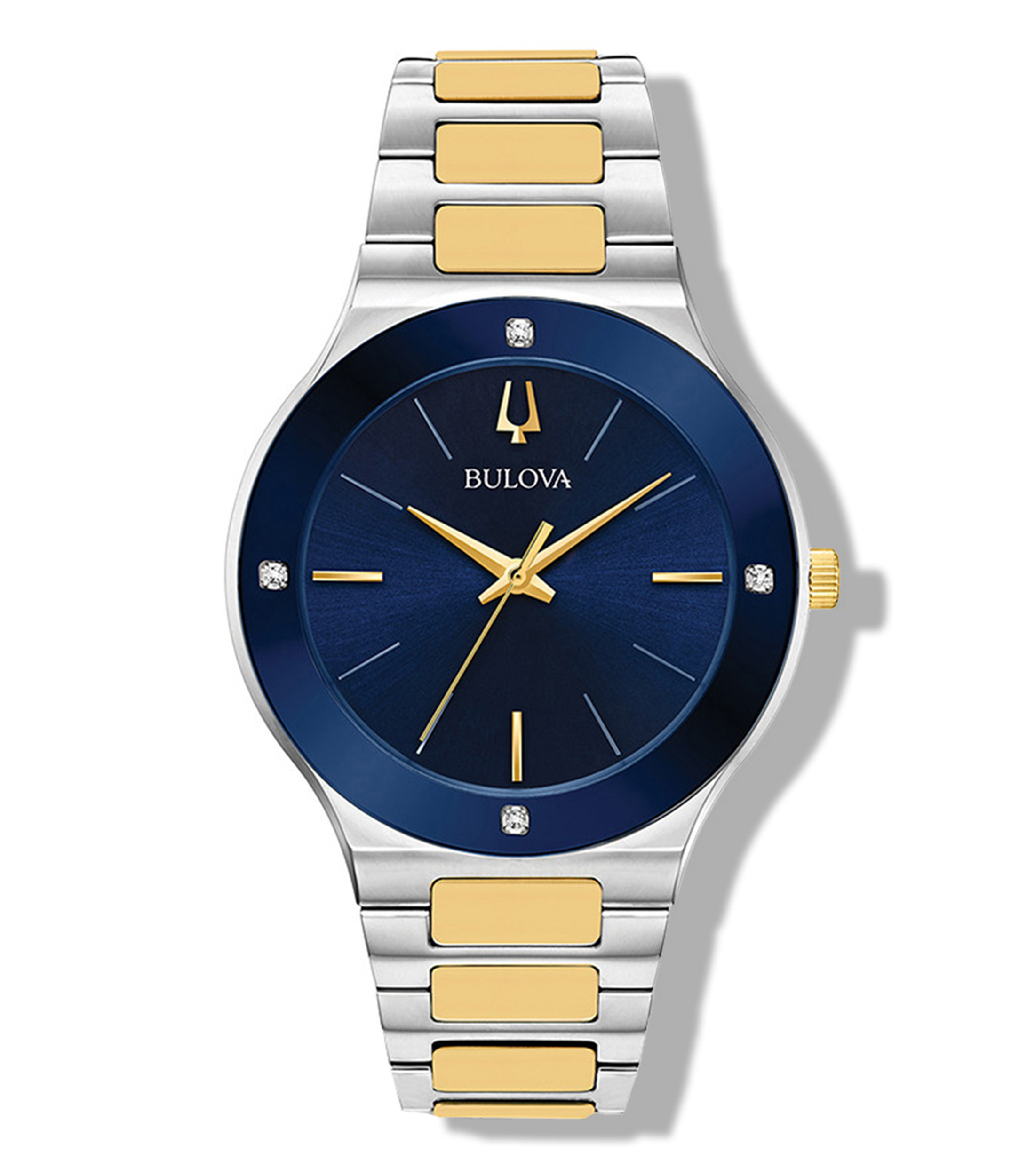 Bulova Reloj para Hombre Modern De Vestir, Plata, Azul - El Palacio de ...