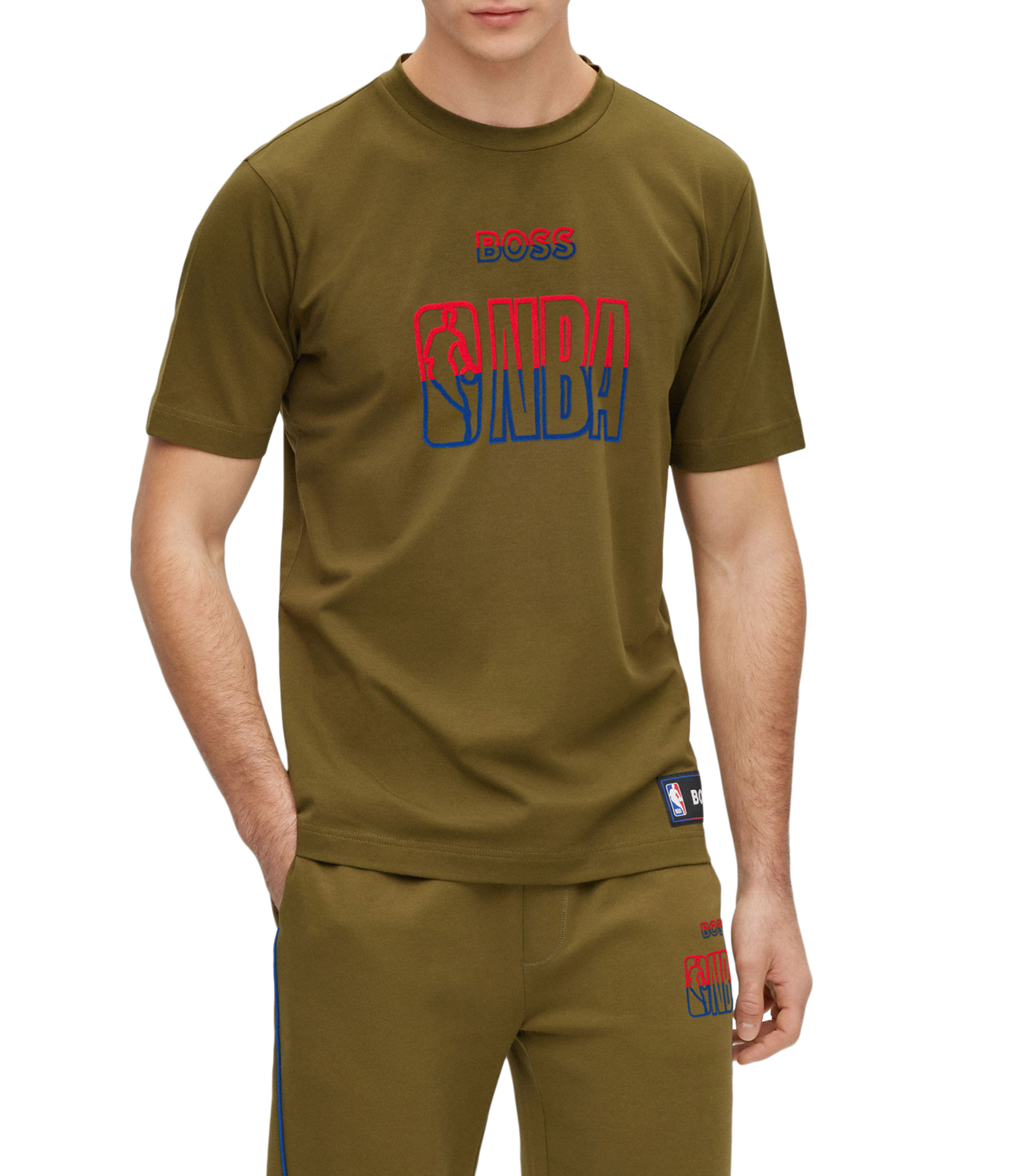 Boss Playera de algodón elástico Boss & NBA Hombre - El Palacio de Hierro