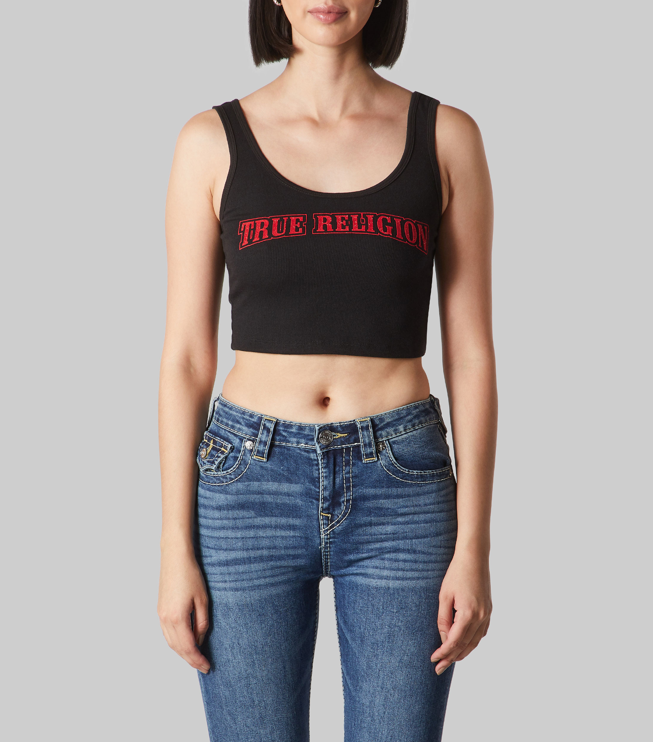 True Religion: Top estampado sin mangas Mujer | El Palacio de Hierro