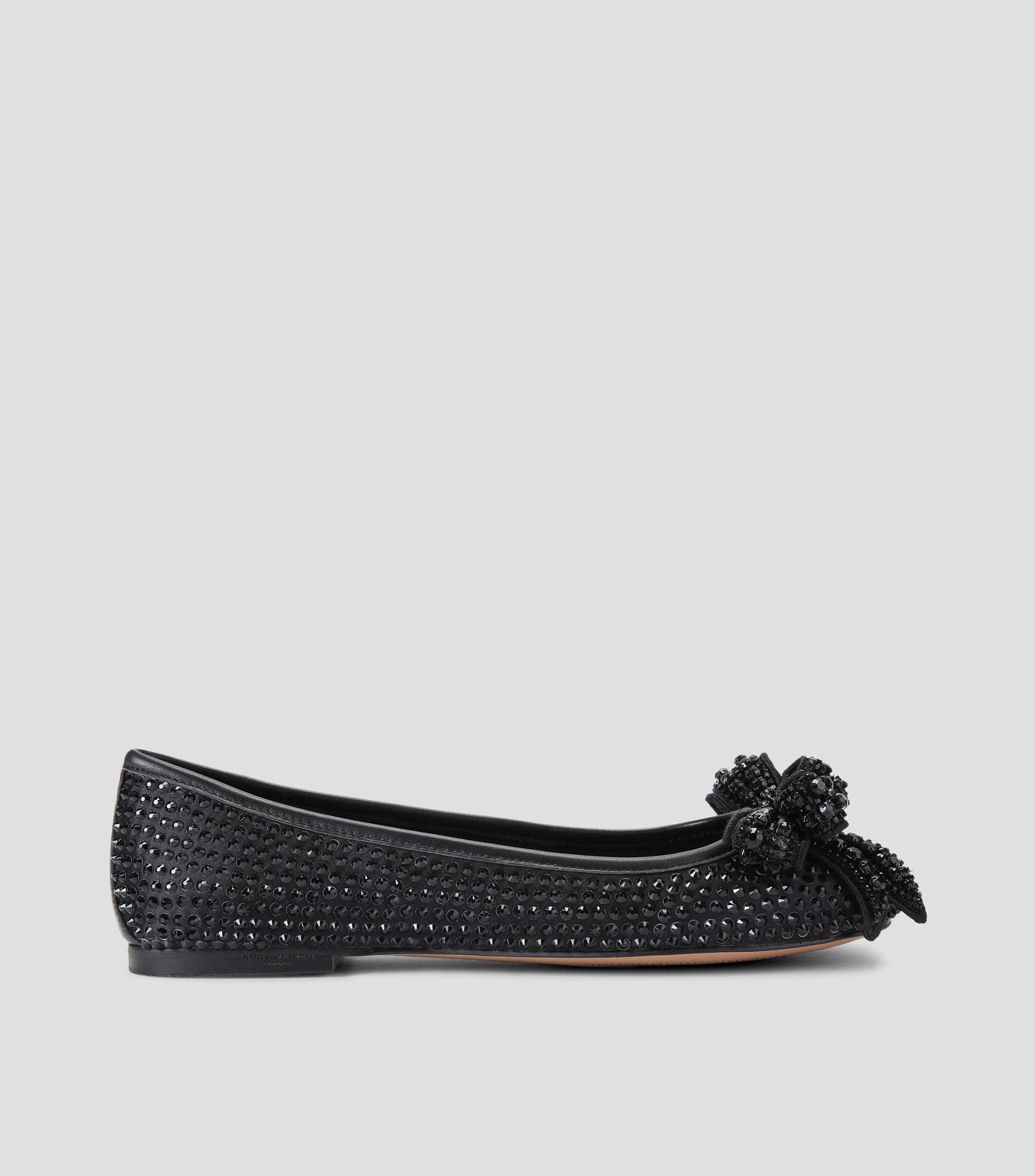 Kurt Geiger Flats en piel con pedrería Eagle Drench Mujer |El Palacio ...