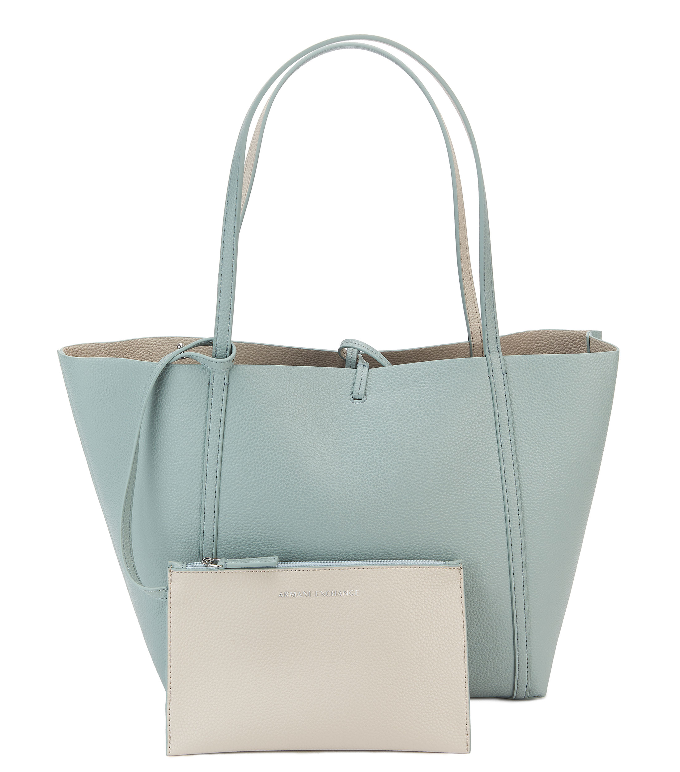 Armani Exchange: Bolsa Tote granulada Mujer | El Palacio de Hierro