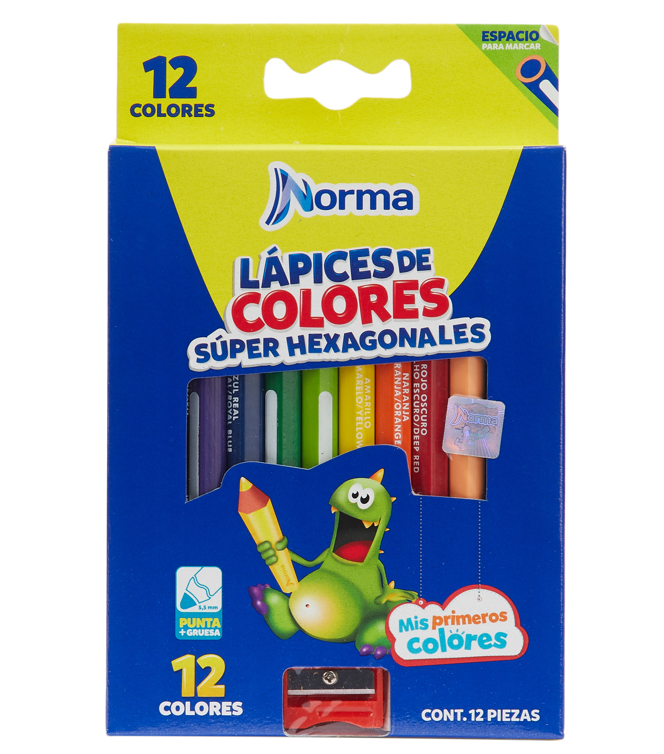 Norma Set 12 Lápices de Colores - El Palacio de Hierro