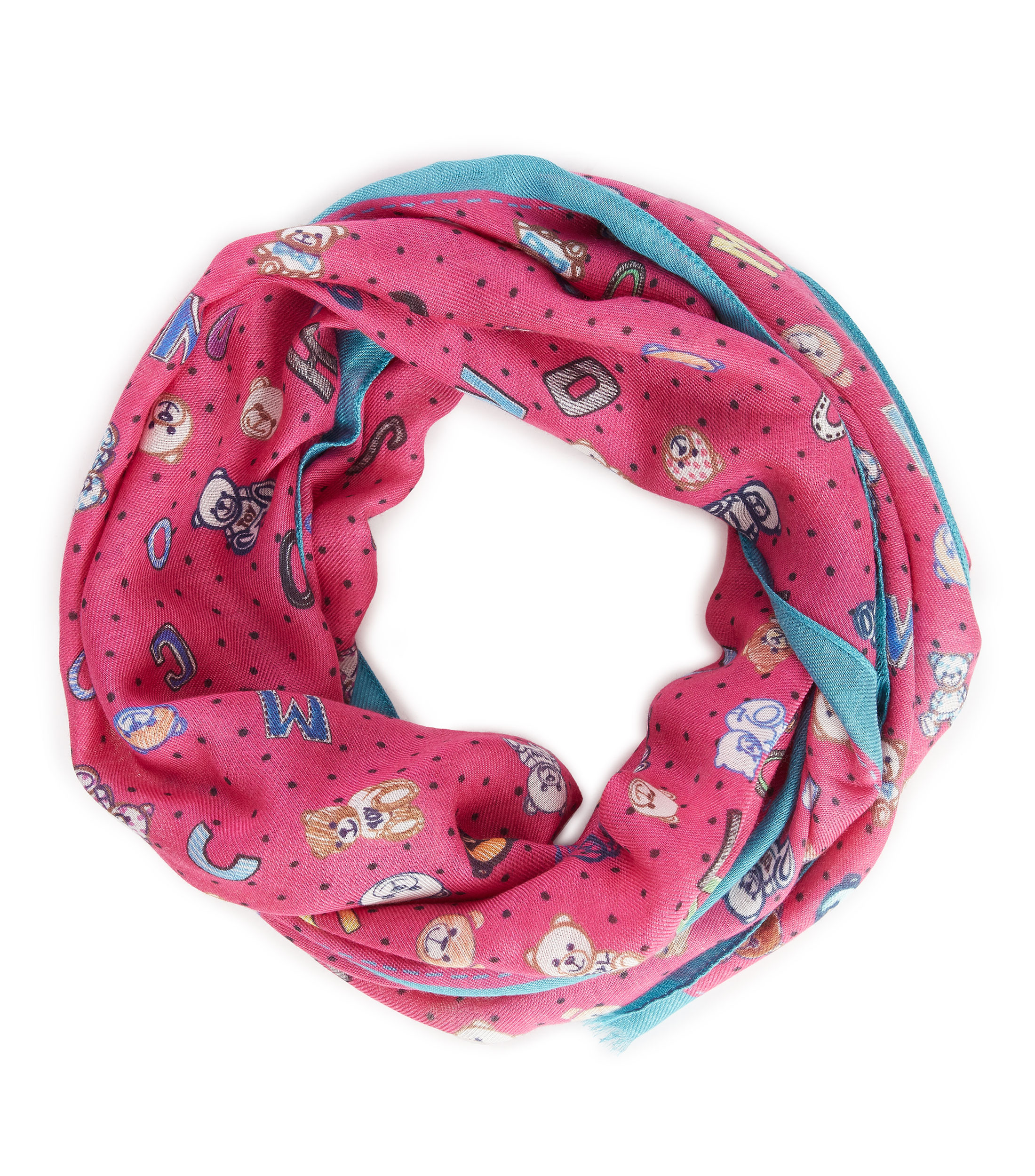 Moschino Chalina rosa con multi ositos Mujer - El Palacio de Hierro