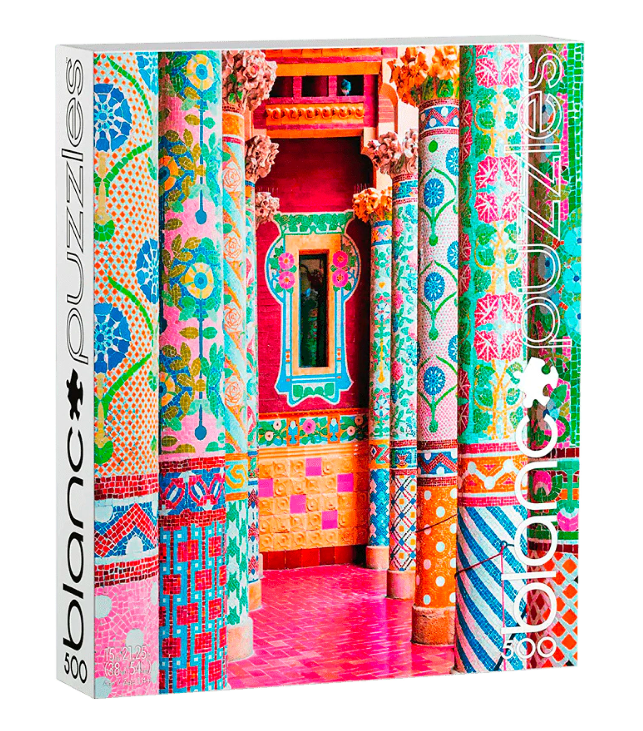 Blanc Puzzles: Rompecabezas Mosaicos Españoles, 500 piezas | El Palacio ...