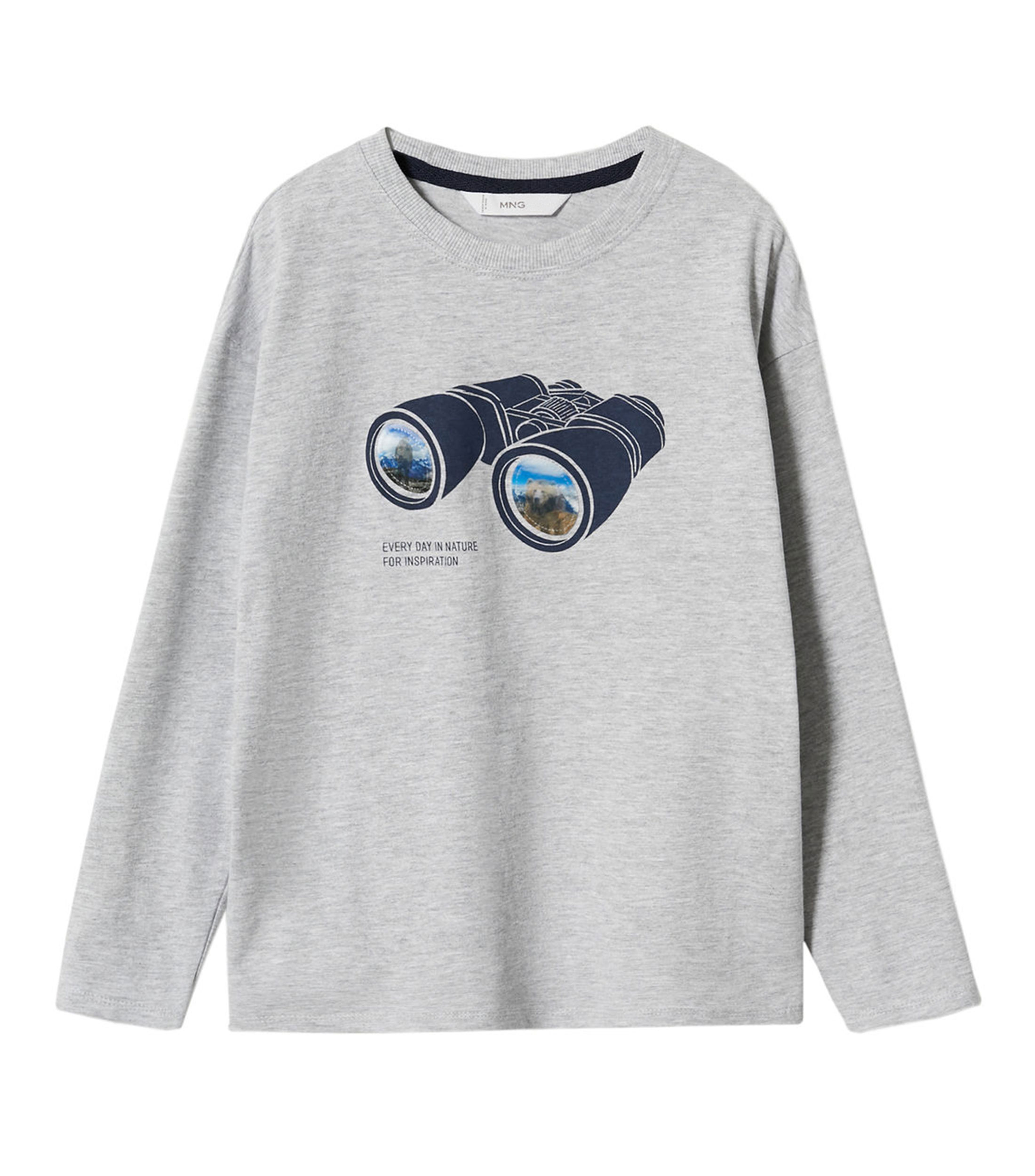 Mango Playera Prisma Manga Larga Niño - El Palacio de Hierro