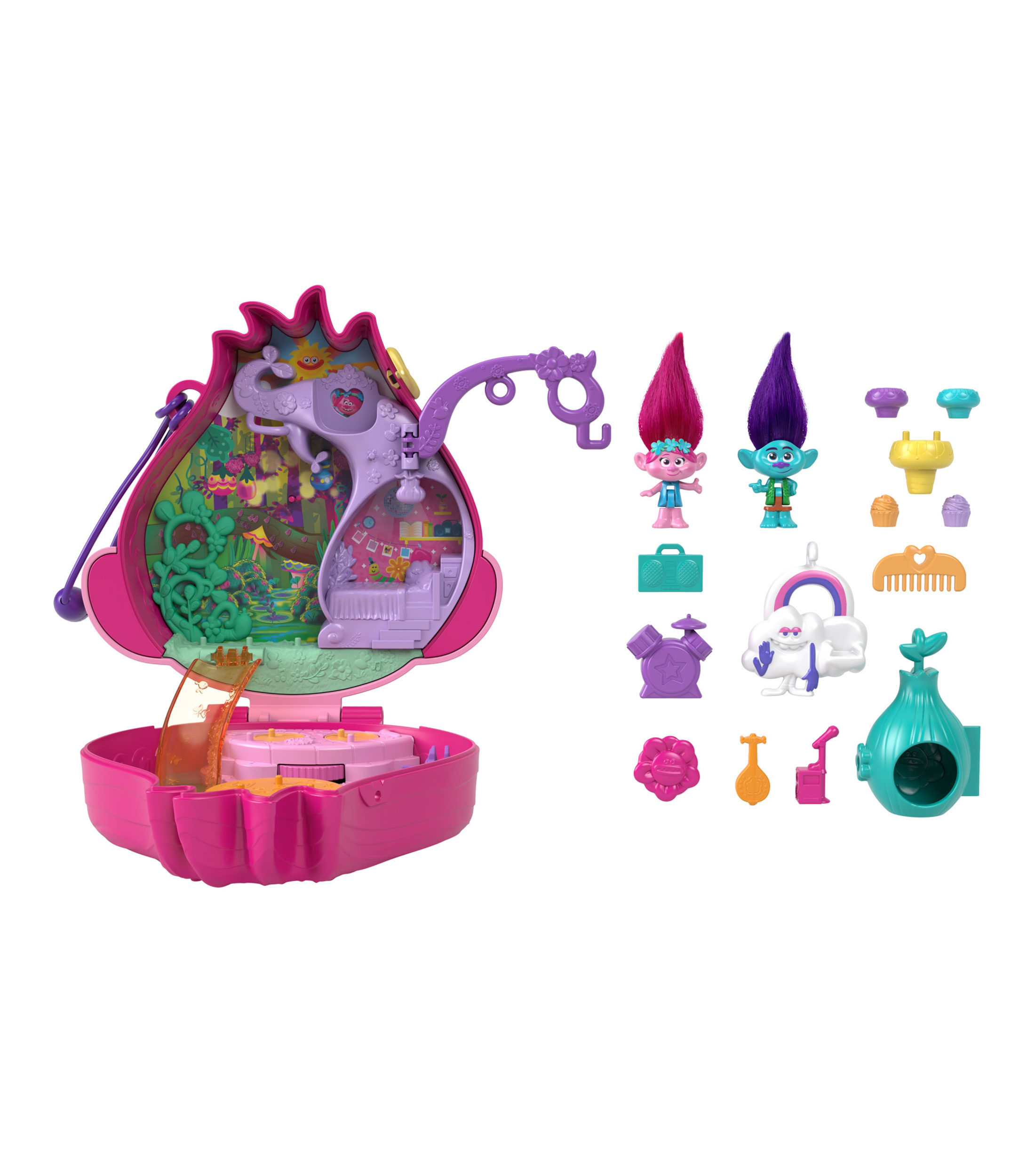 Polly Pocket: Playset Polly Pocket Compacto Trolls | El Palacio de Hierro