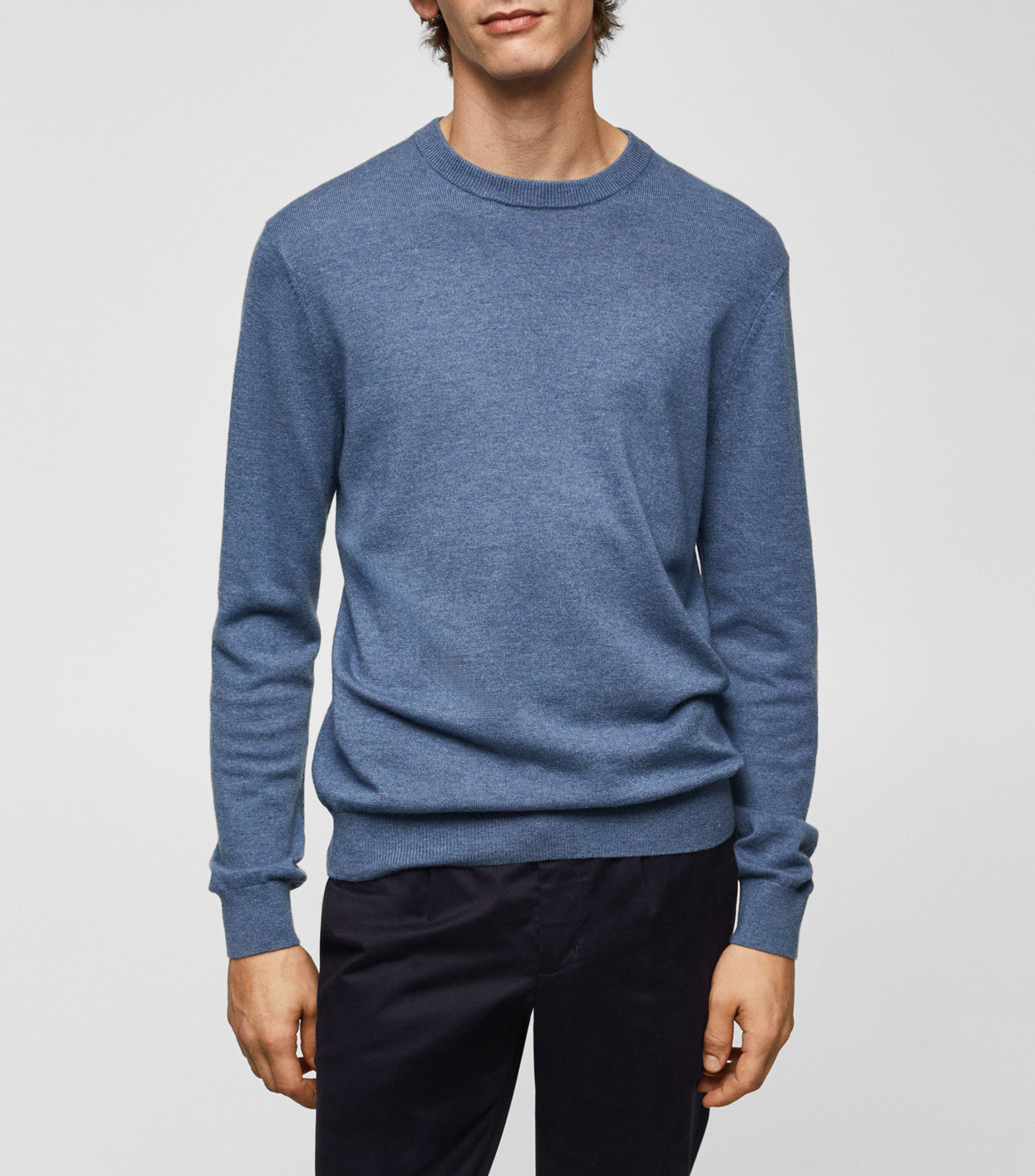 Mango Suéter cuello redondo Hombre - El Palacio de Hierro