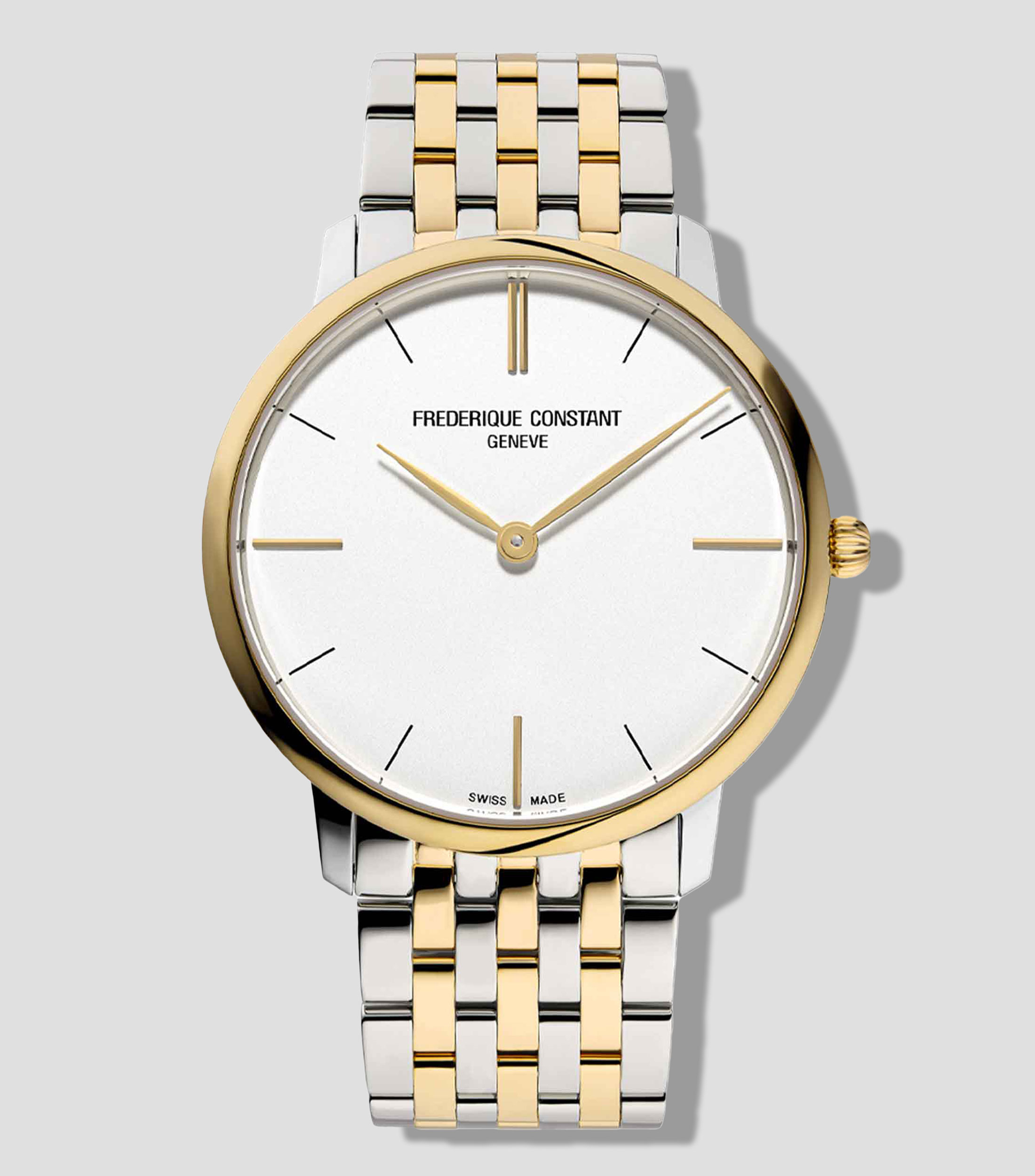 Frederique Constant Reloj para Hombre Classics Casual, plata, oro ...