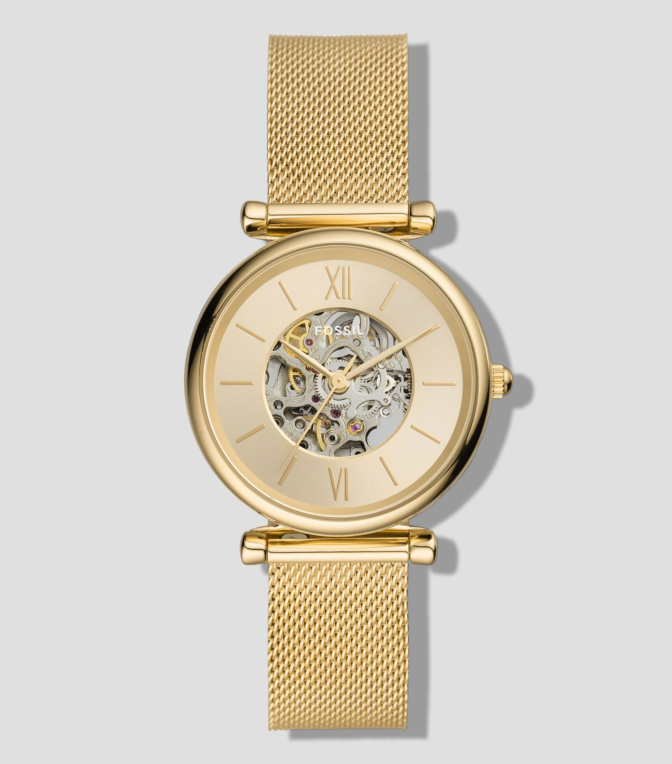 Fossil Reloj para mujer Carlie Casual, Dorado - El Palacio de Hierro