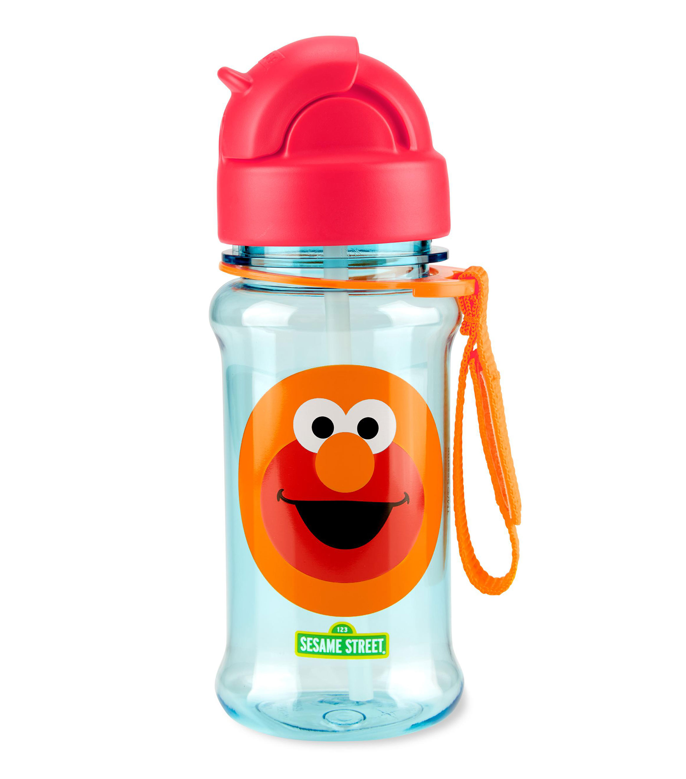 Skip Hop: Botella con popote Azul Elmo | El Palacio de Hierro