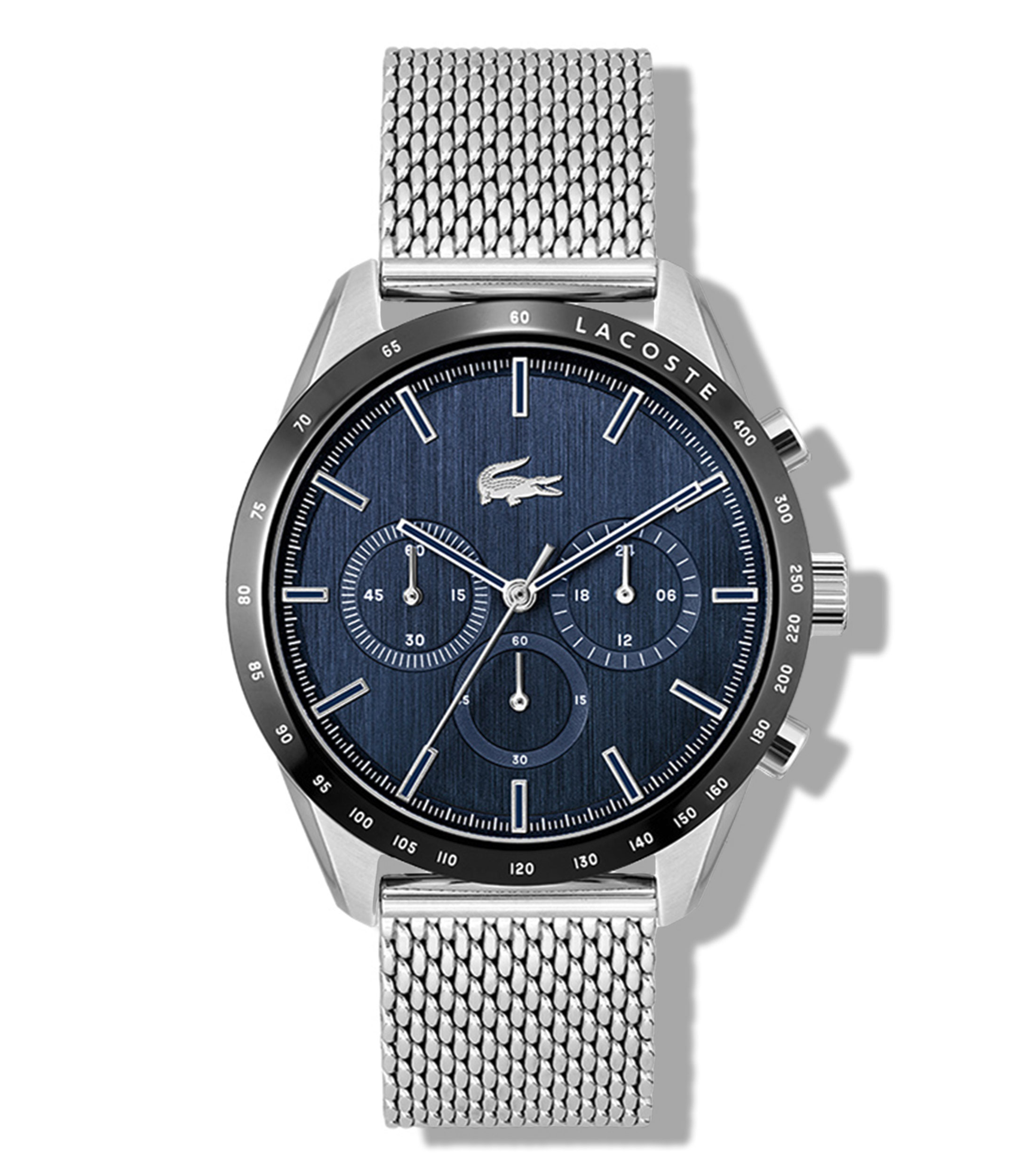 Lacoste Reloj para Hombre Boston Casual Azul y Plateado - El Palacio de ...