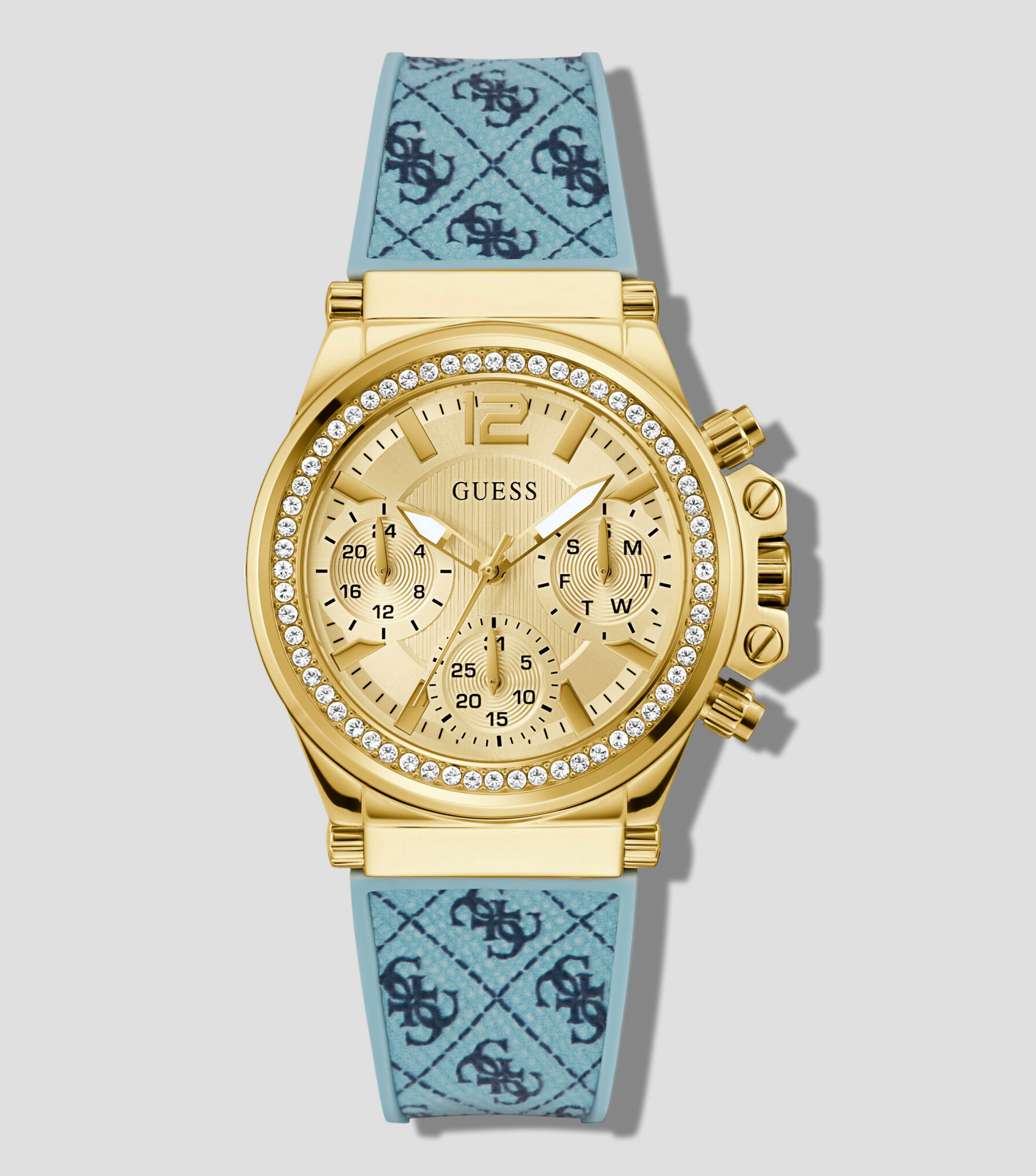 Guess Reloj para mujer Charisma Deportivo, Dorado - El Palacio de Hierro