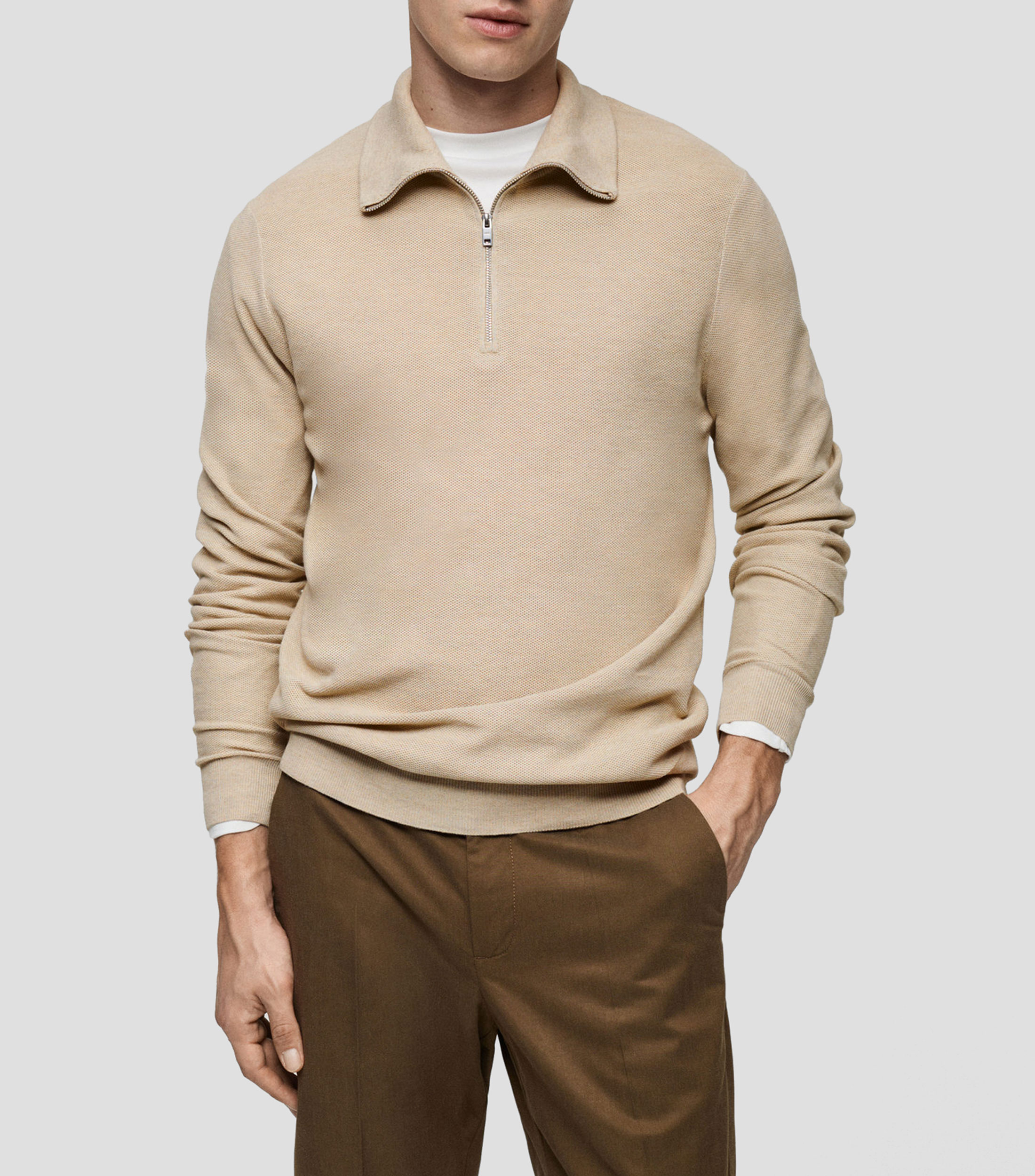 Mango Suéter de cuello alto Hombre |El Palacio de Hierro