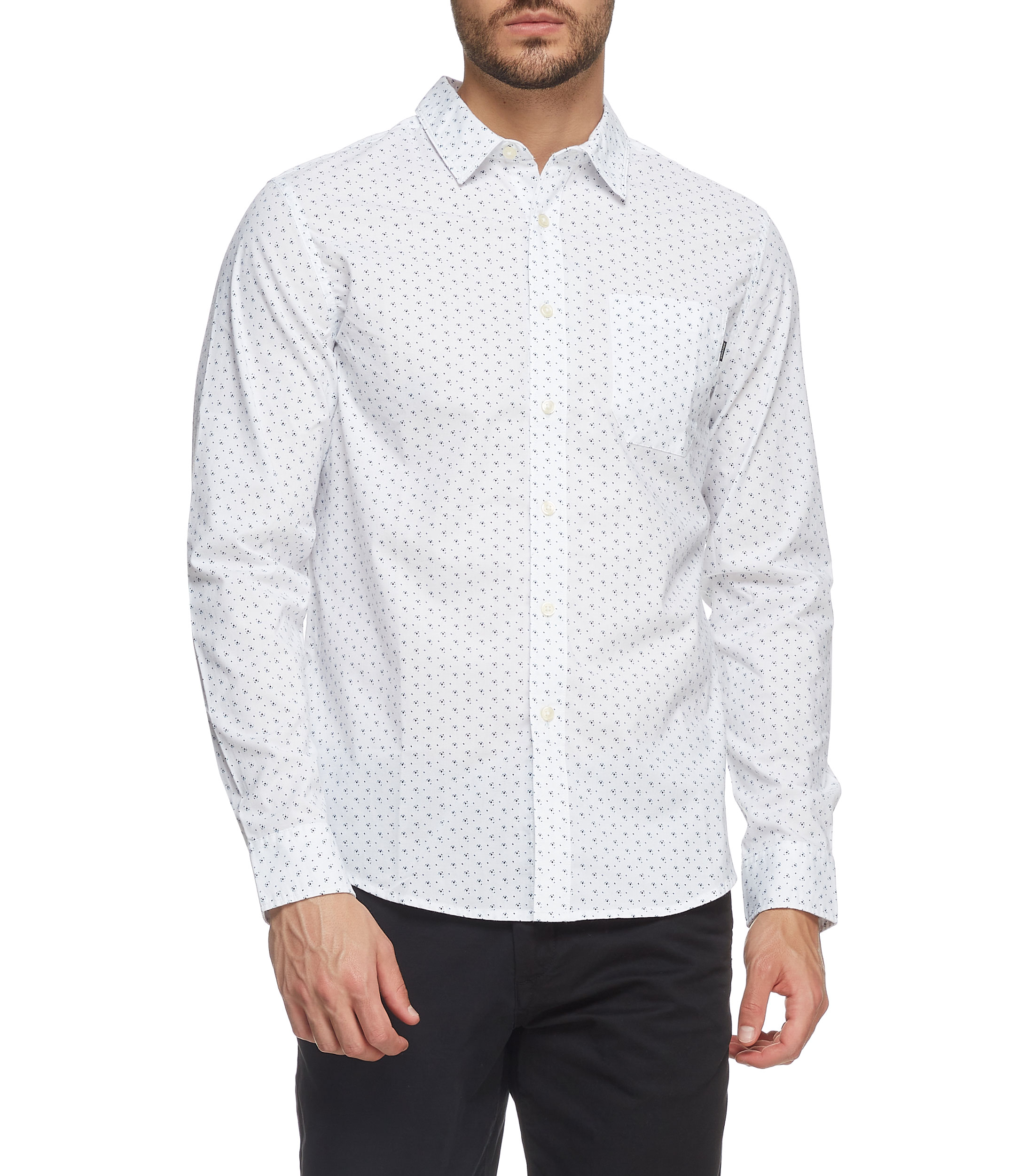 Dockers Camisa con monogram manga larga Hombre - El Palacio de Hierro
