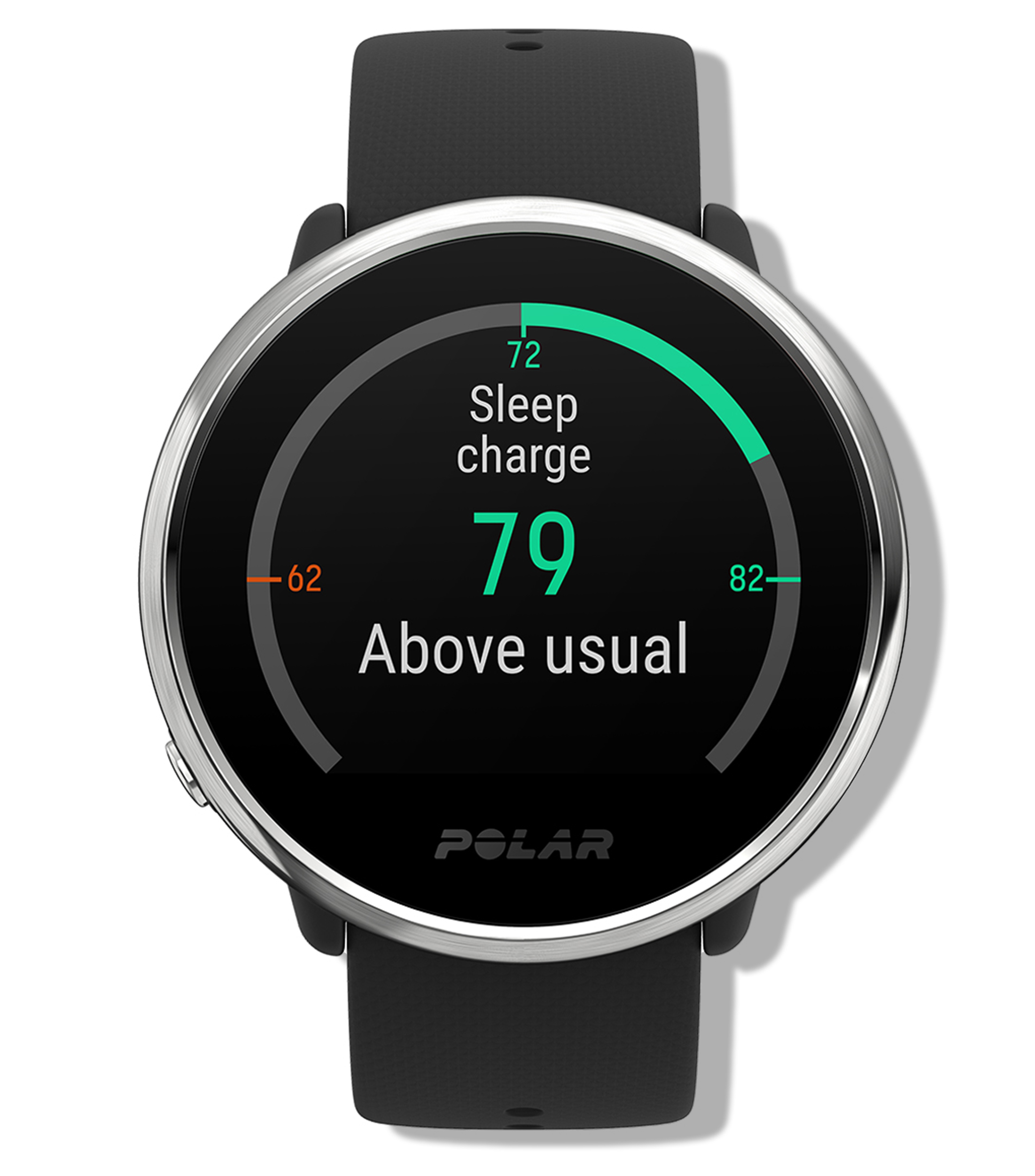 Polar Monitor Deportivo Ignite Negro para Entrenamiento - El Palacio de ...