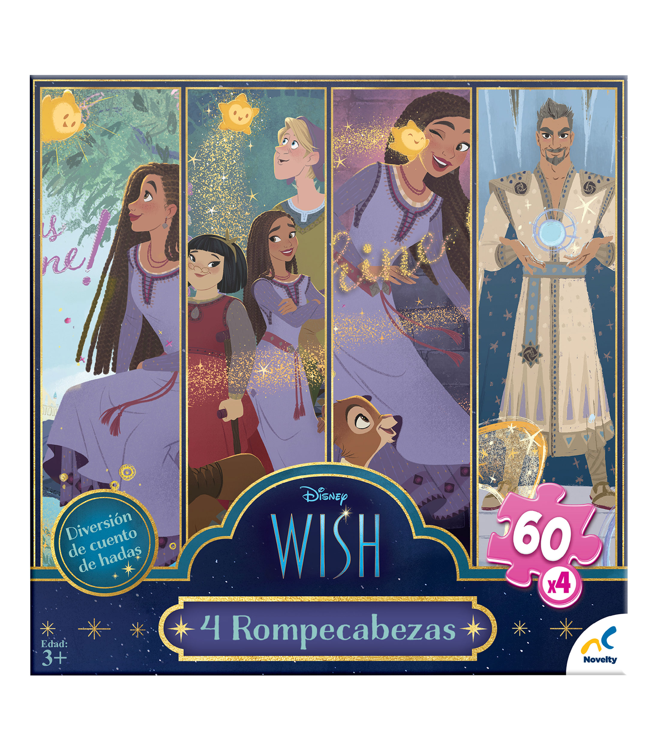 Novelty: Rompecabezas Wish 4 En 1 | El Palacio de Hierro