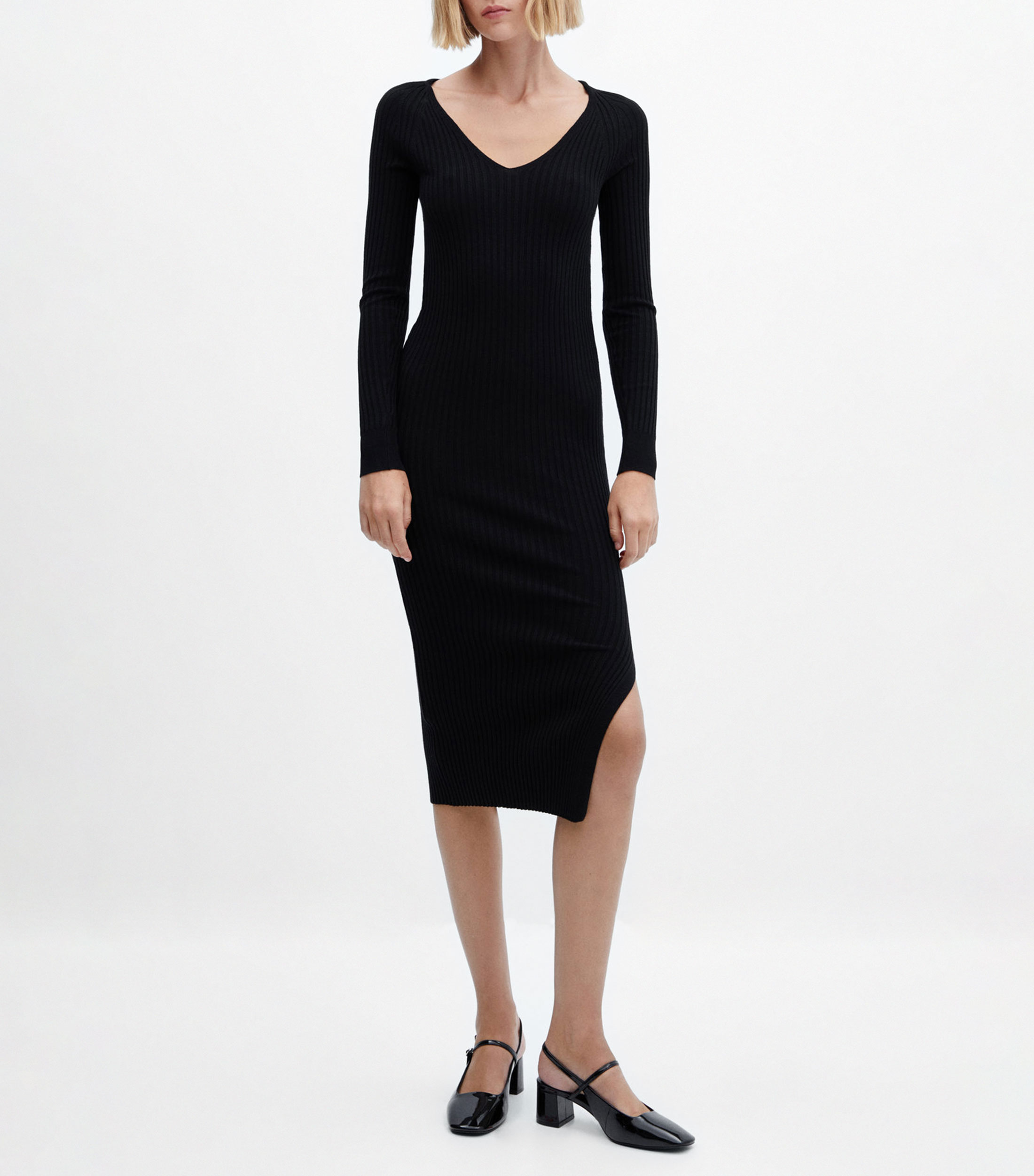 Mango: Vestido Largo Manga Larga Mujer | El Palacio de Hierro