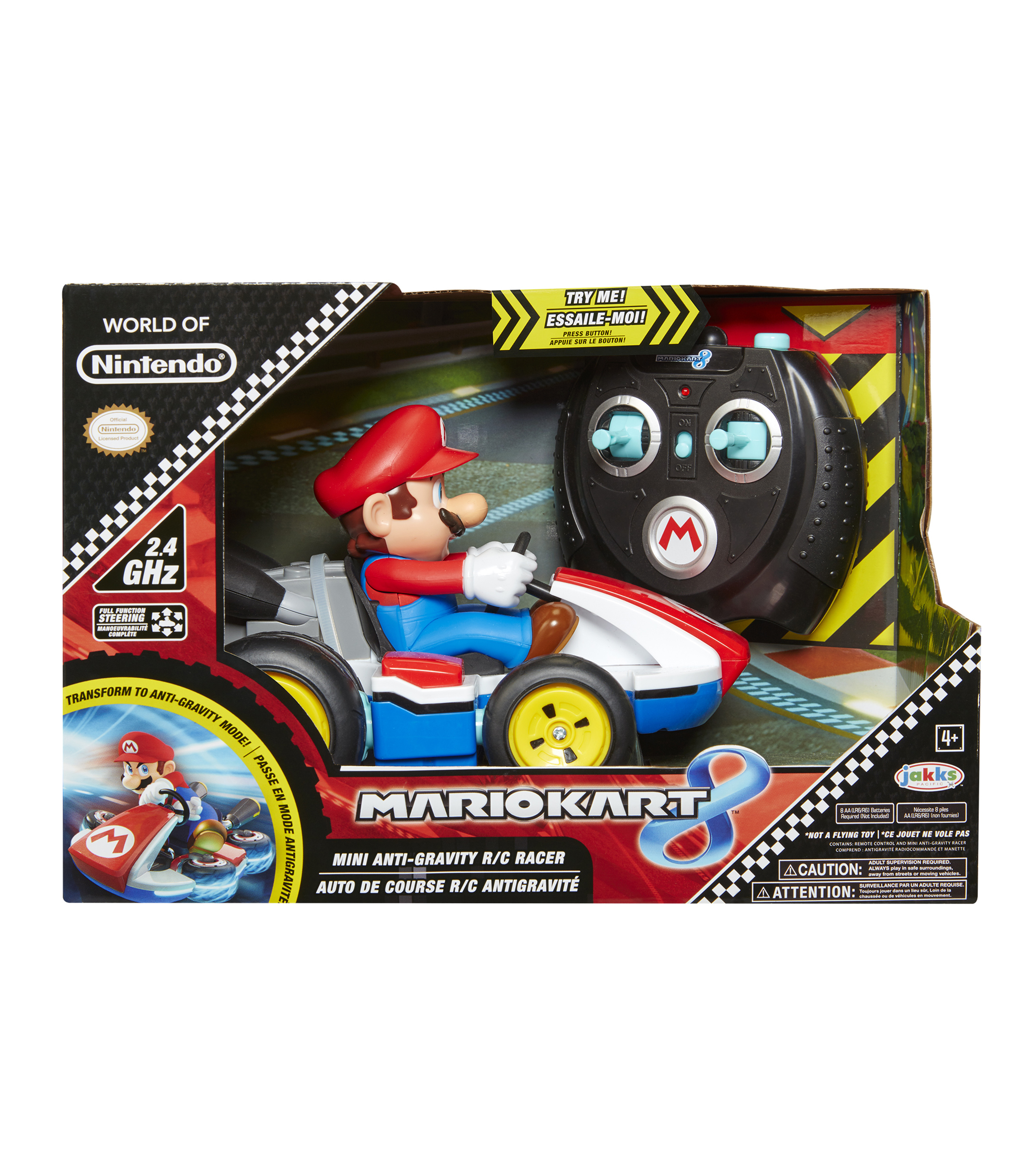 JAKKS Pacific Mario Kart Mini Anti-Gravity RC Racer - El Palacio de Hierro
