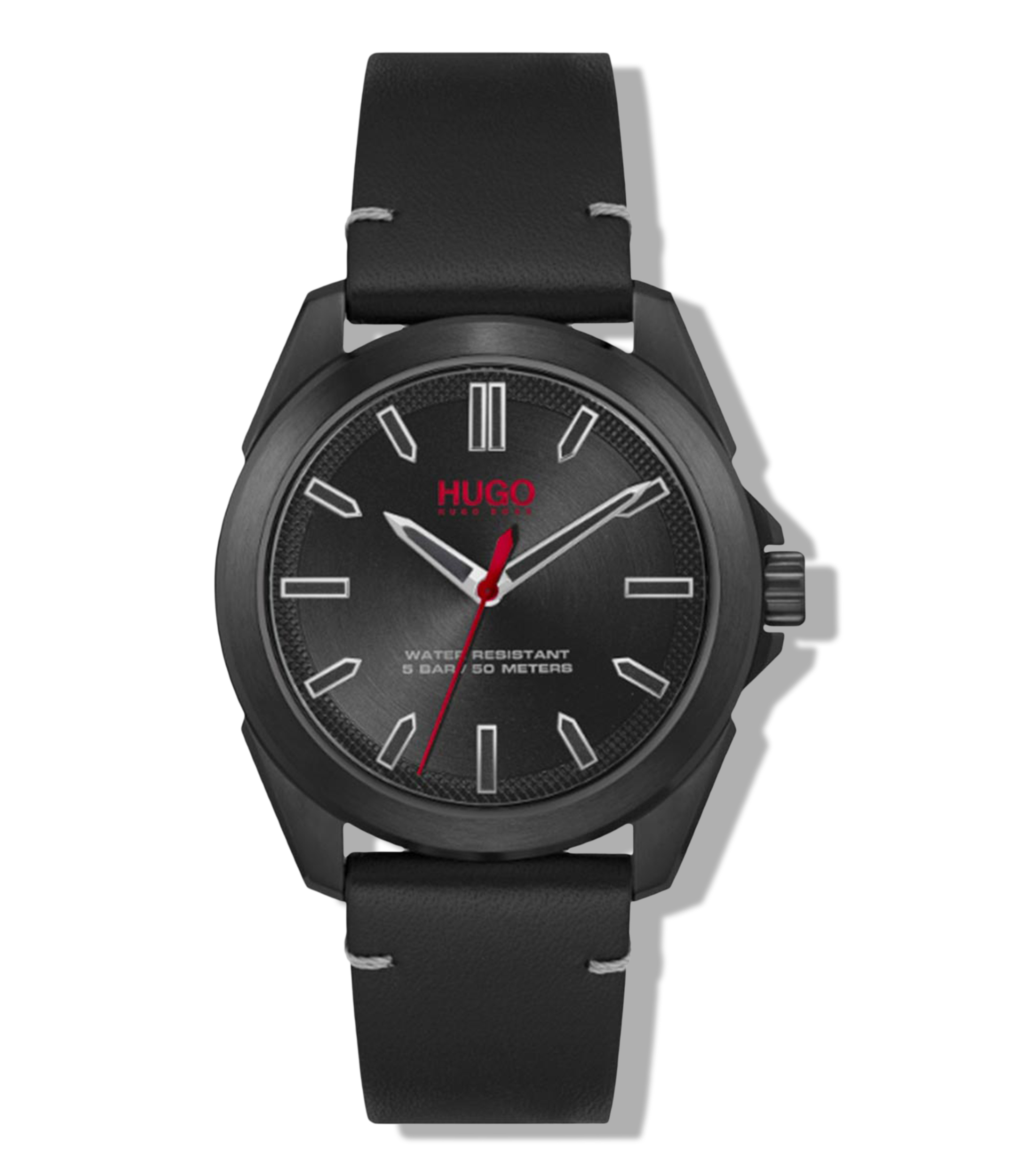 Hugo Reloj Hugo Adventure Piel Negra Hombre - El Palacio de Hierro