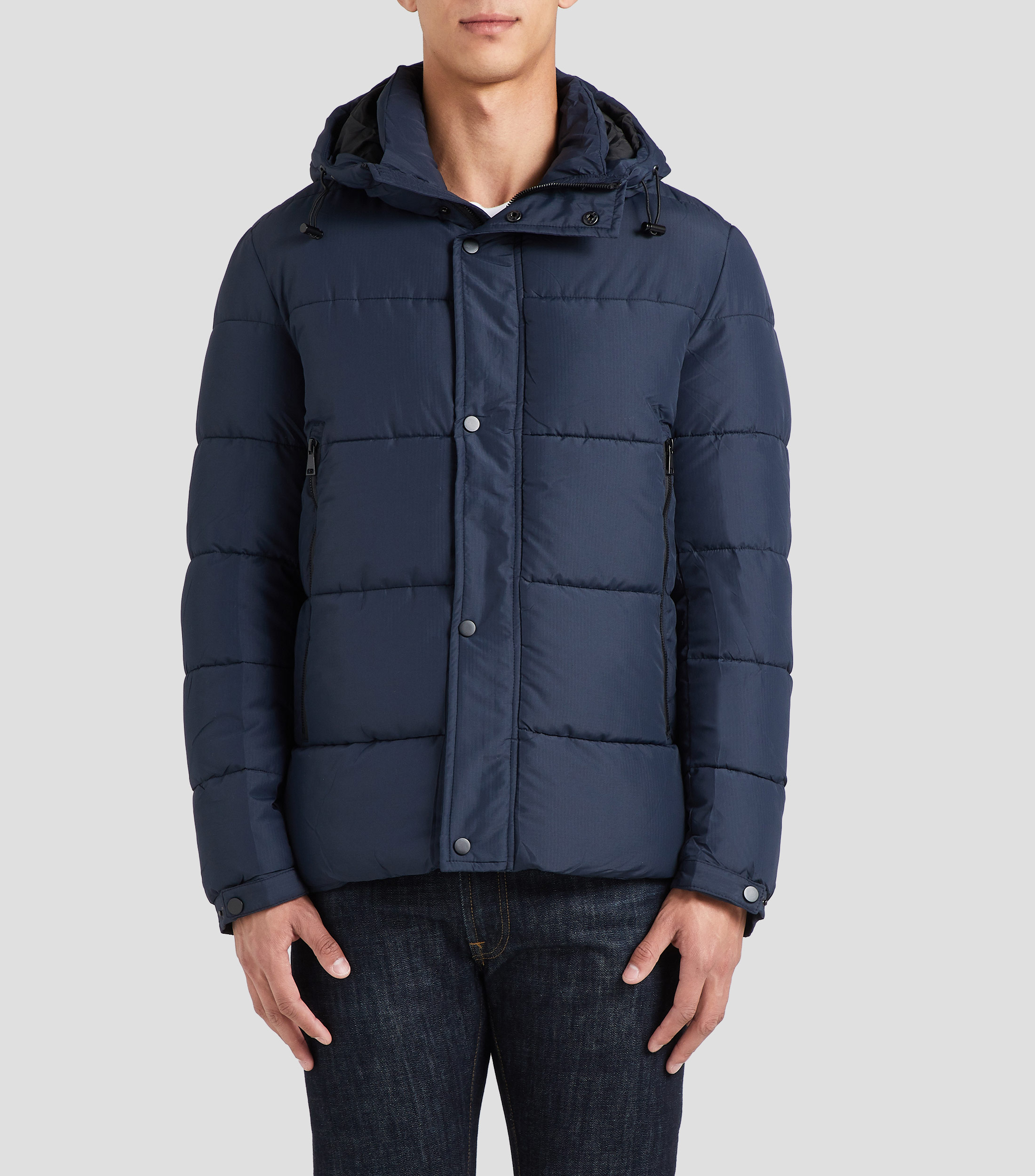 Epsilon: Chamarra Puffer con Capucha Hombre | El Palacio de Hierro