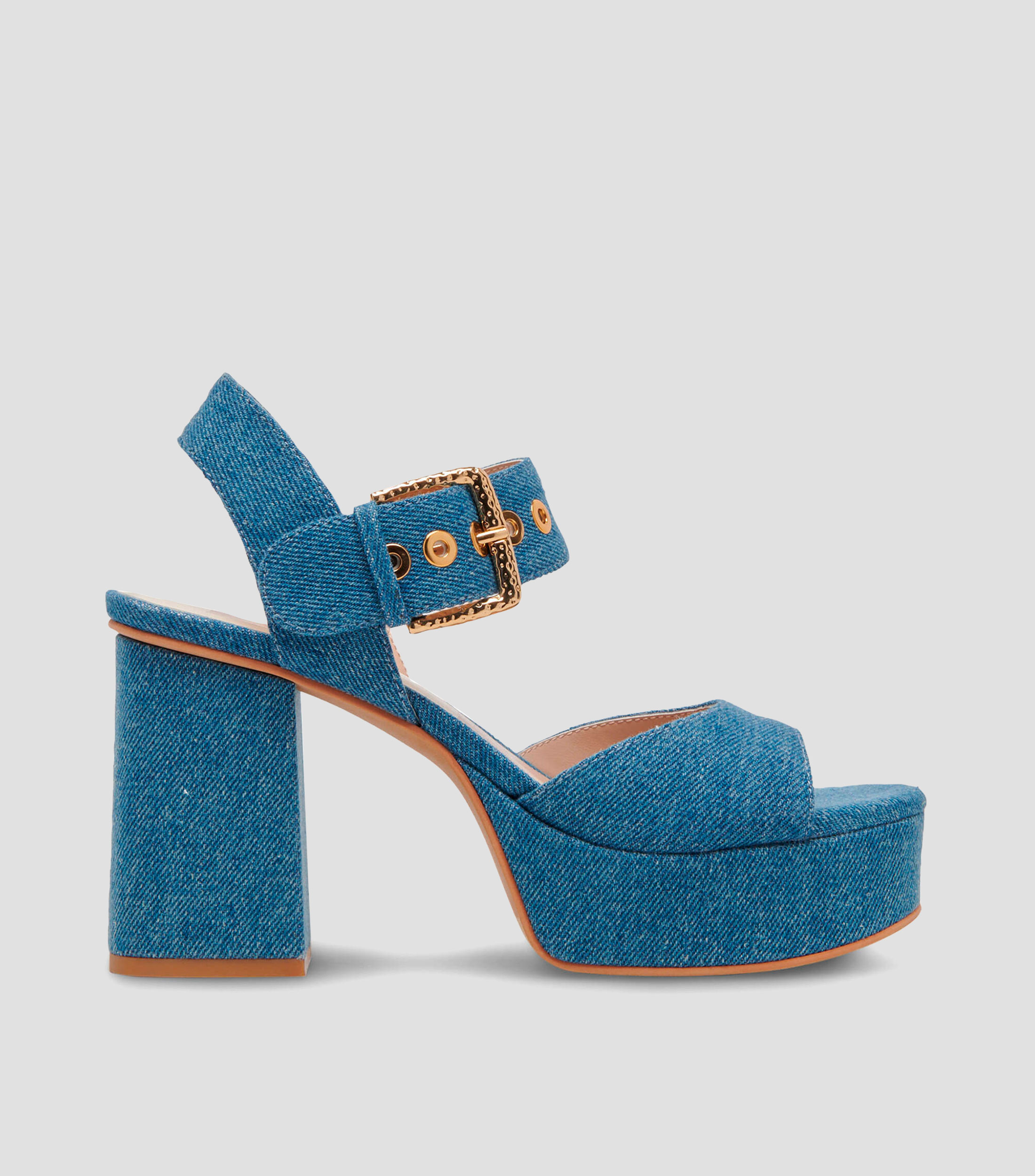 Dolce Vita: Sandalias de tacón alto y ancho Bobby Mujer | El Palacio de ...