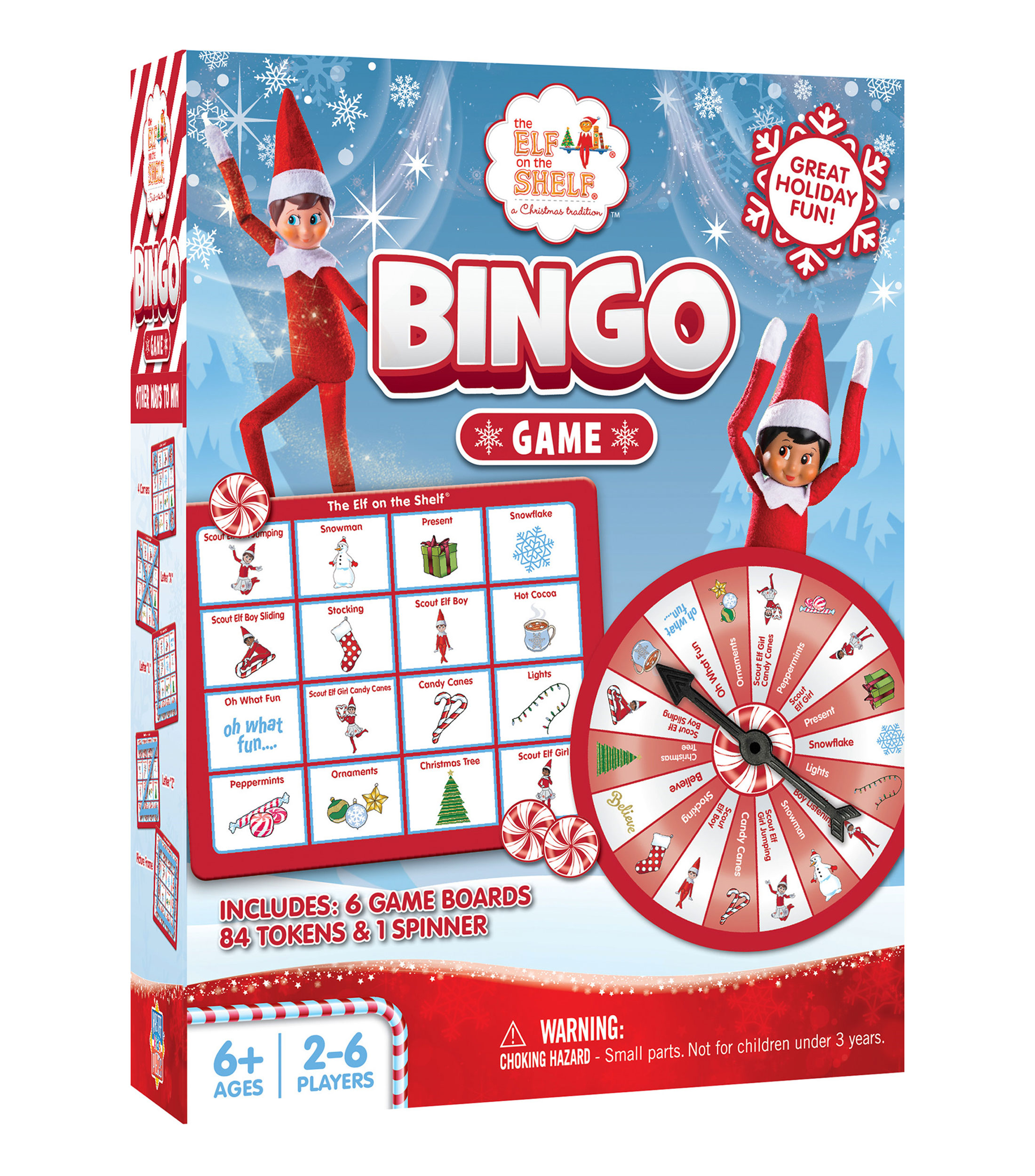 Elf on the Shelf Bingo Holiday Fun - El Palacio de Hierro