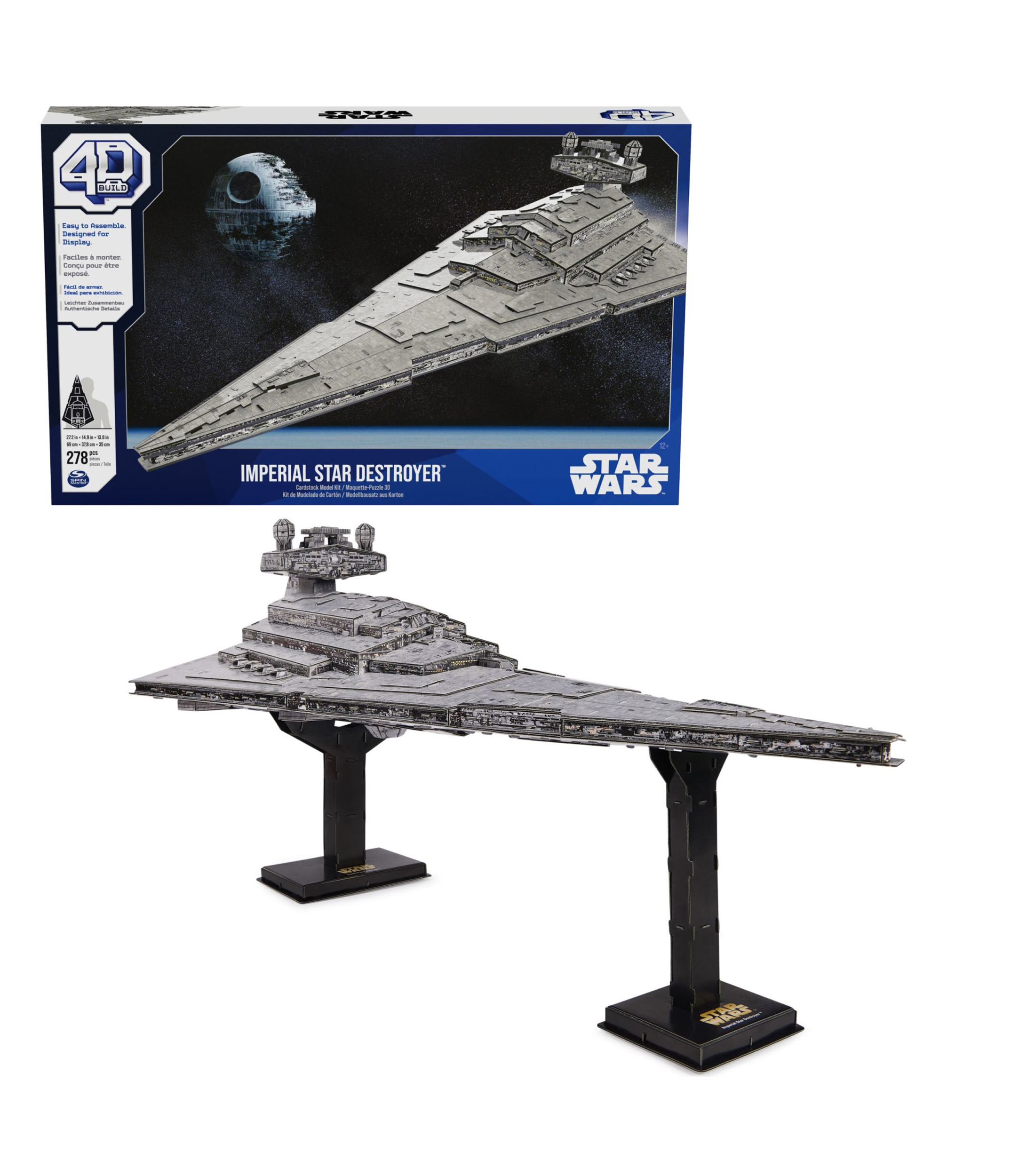 4D Build: Rompecabezas 4D Imperial Star Destroyer | El Palacio de Hierro