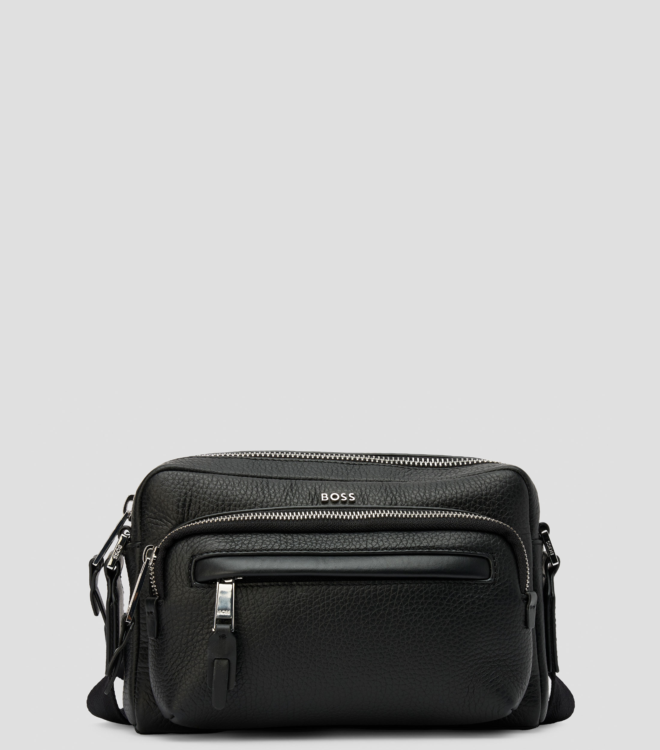 Hugo Boss Bolso crossbody negro Highway liso Hombre |El Palacio de Hierro