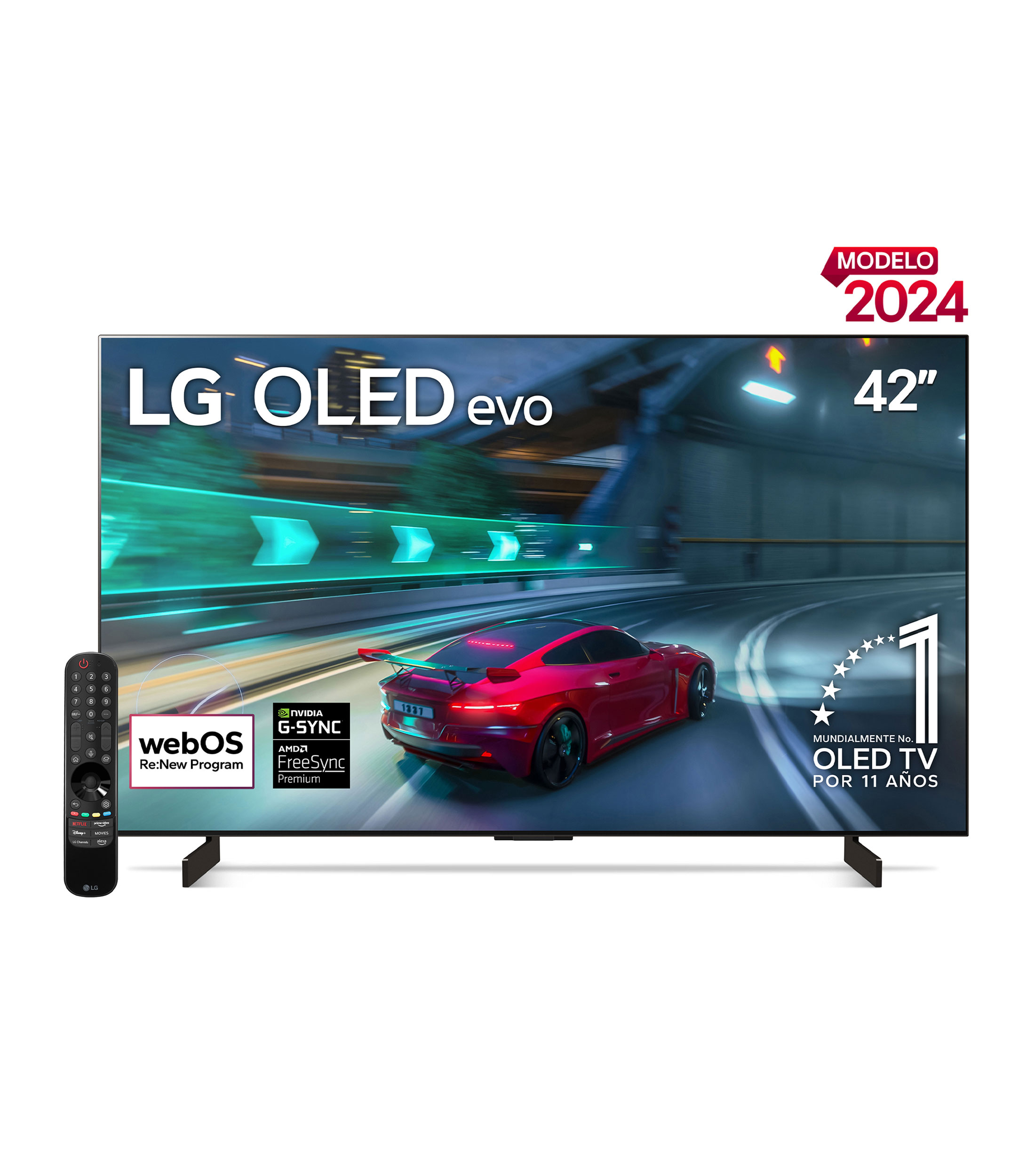 LG: Pantalla 42 Pulgadas, Plana, OLED, 4K, webOS, OLED42C4PSA | El ...