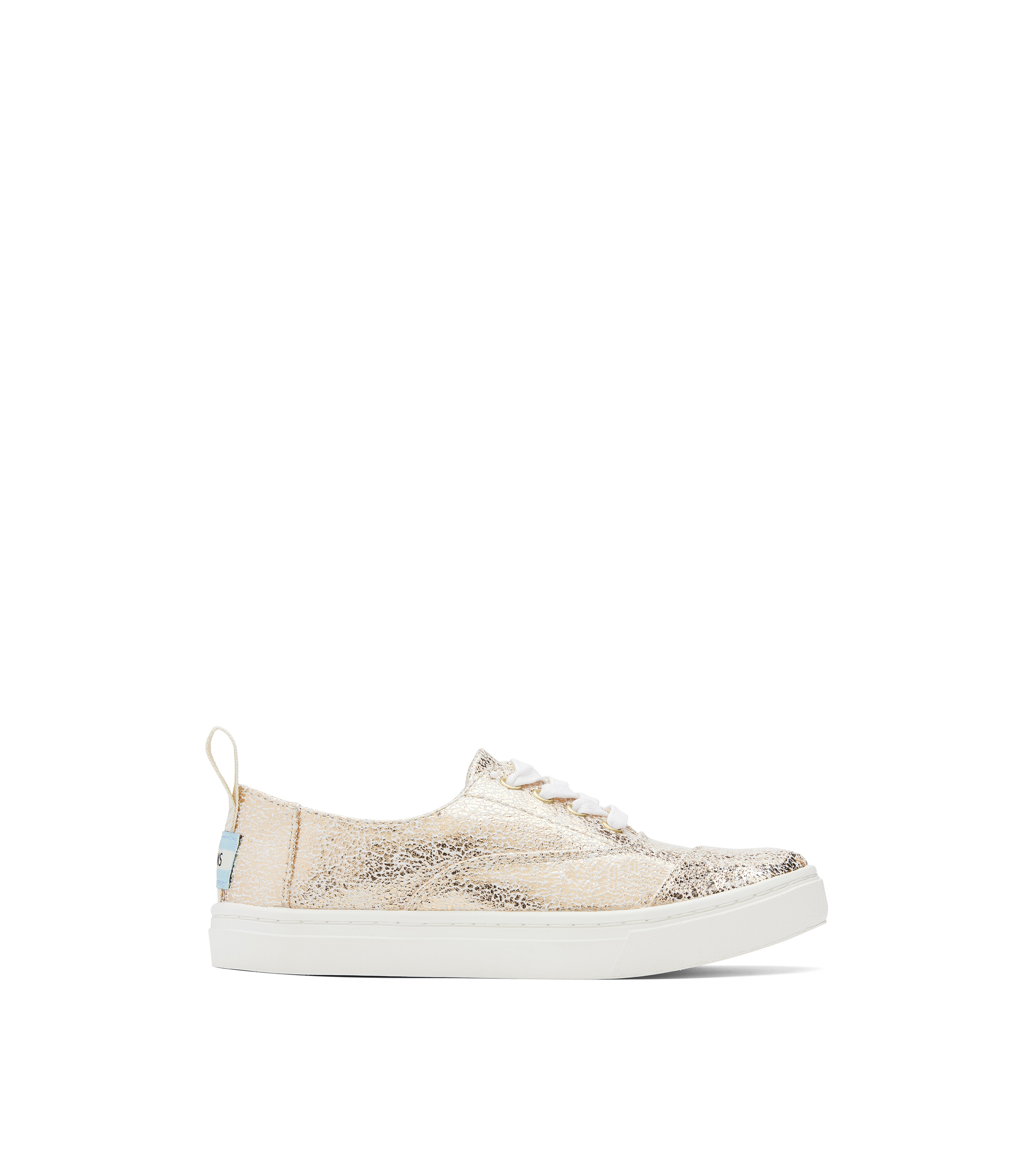 Toms Tenis Gld Crackle Foil Niña - El Palacio de Hierro