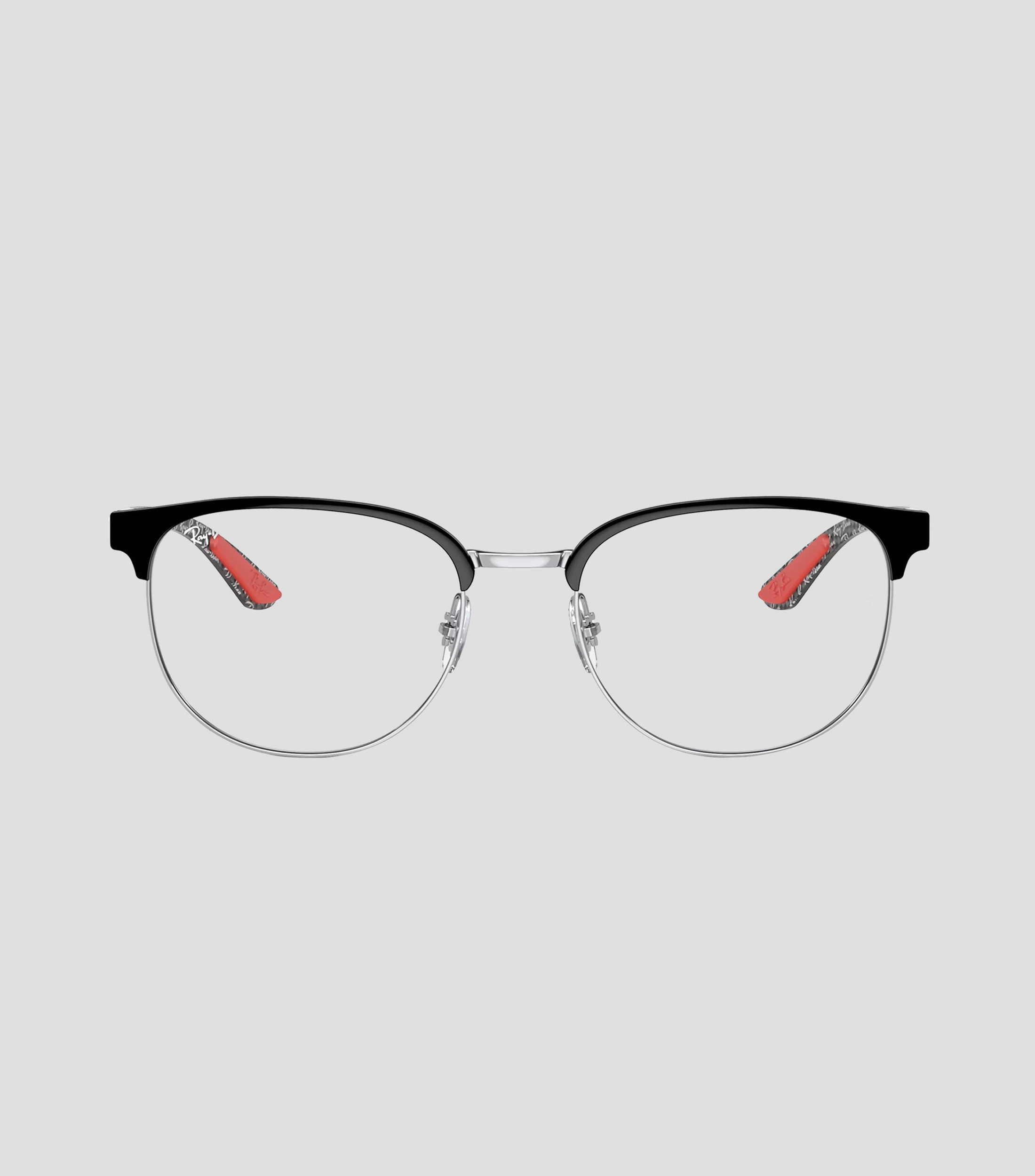 Ray-Ban: Lentes oftálmicos panthos Gris con negro Hombre | El Palacio ...