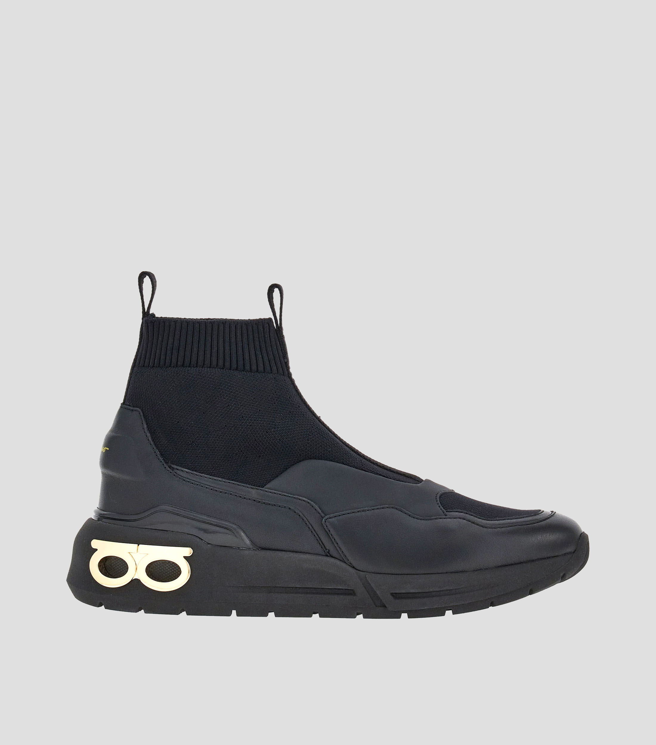 Ferragamo Tenis con calcetín Gancini Hombre - El Palacio de Hierro