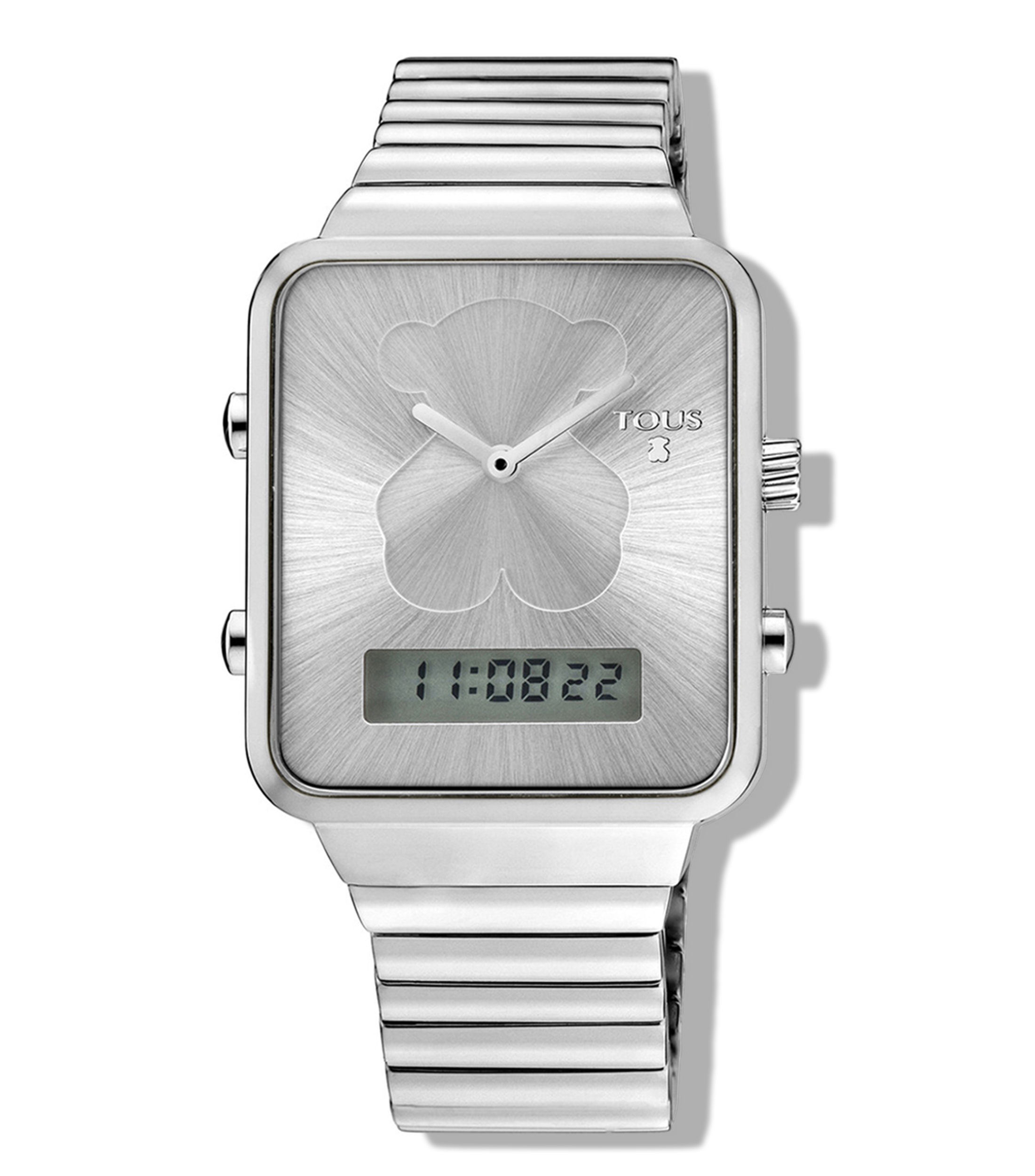 Tous Reloj para Mujer I-Bear casual, Plateado - El Palacio de Hierro