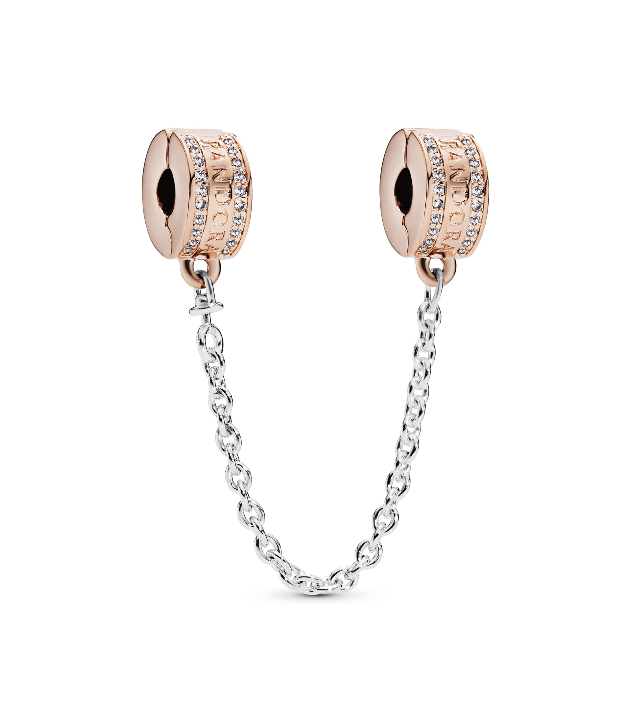 Pandora Charm Cadena de Seguridad en Plata .925 Mujer - El Palacio de ...