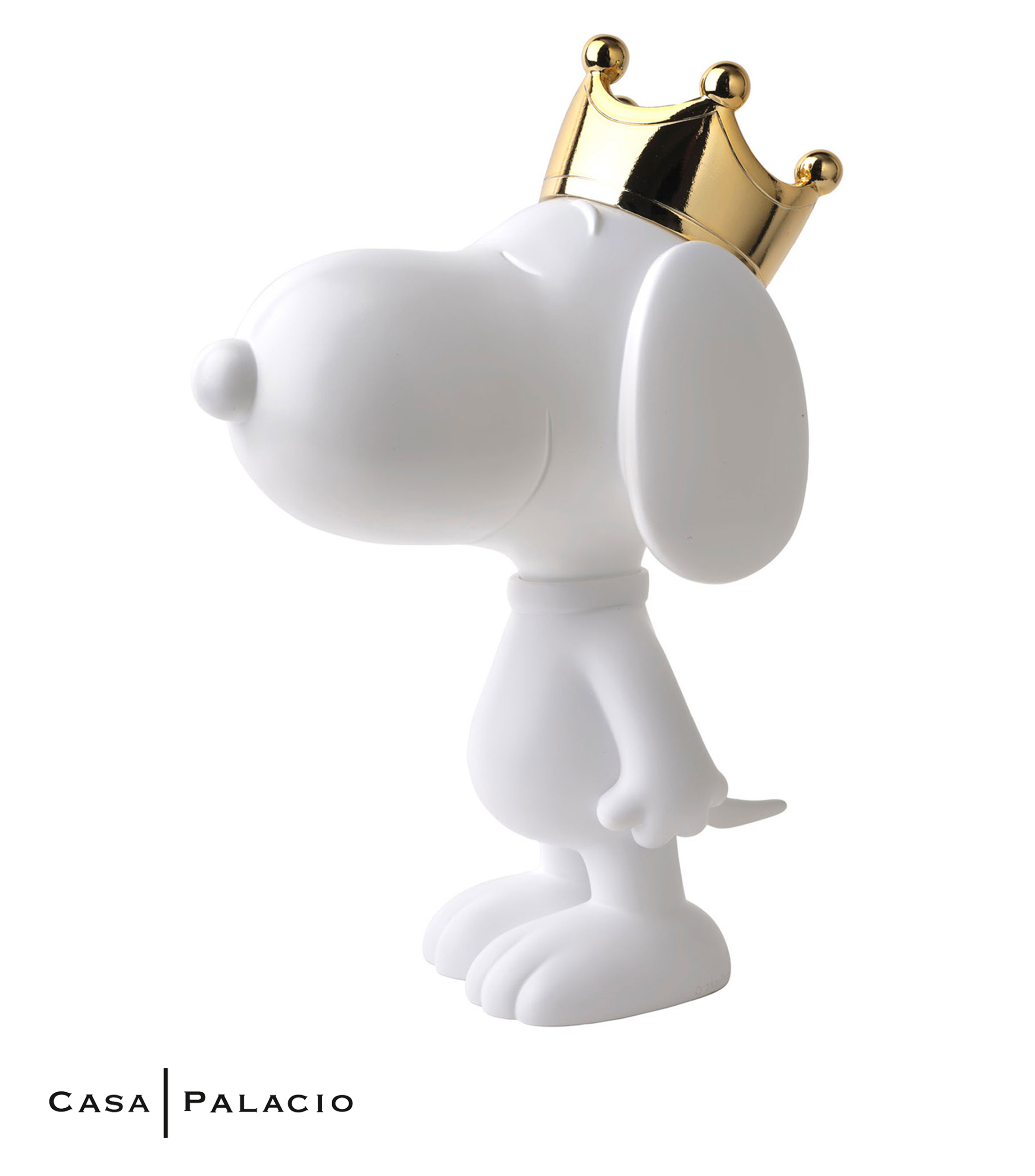 Leblon Delienne: Figura Decorativa Snoopy Crown en Resina | El Palacio ...
