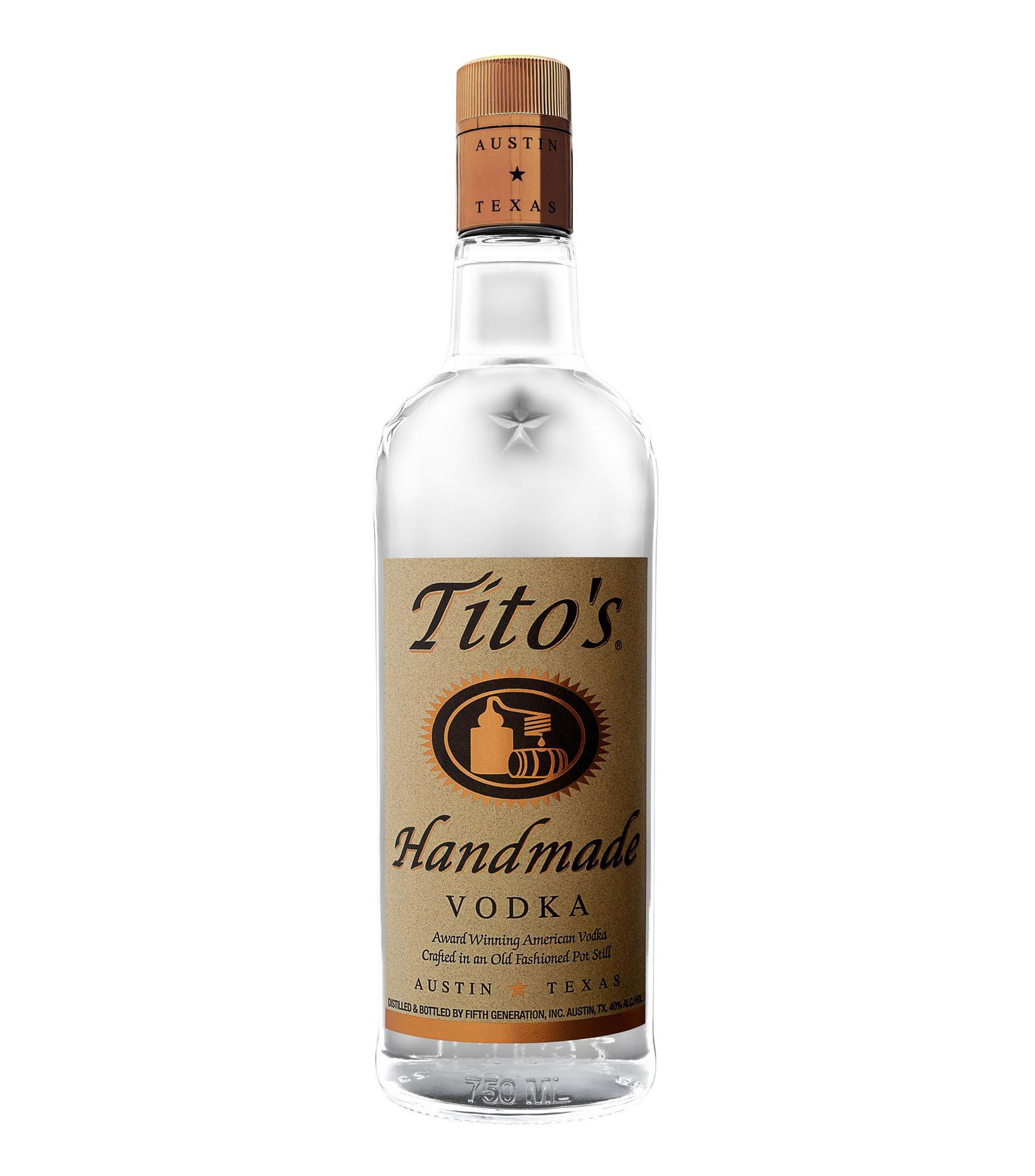 Tito's Handmade Vodka Tito's, 750 ml - El Palacio de Hierro
