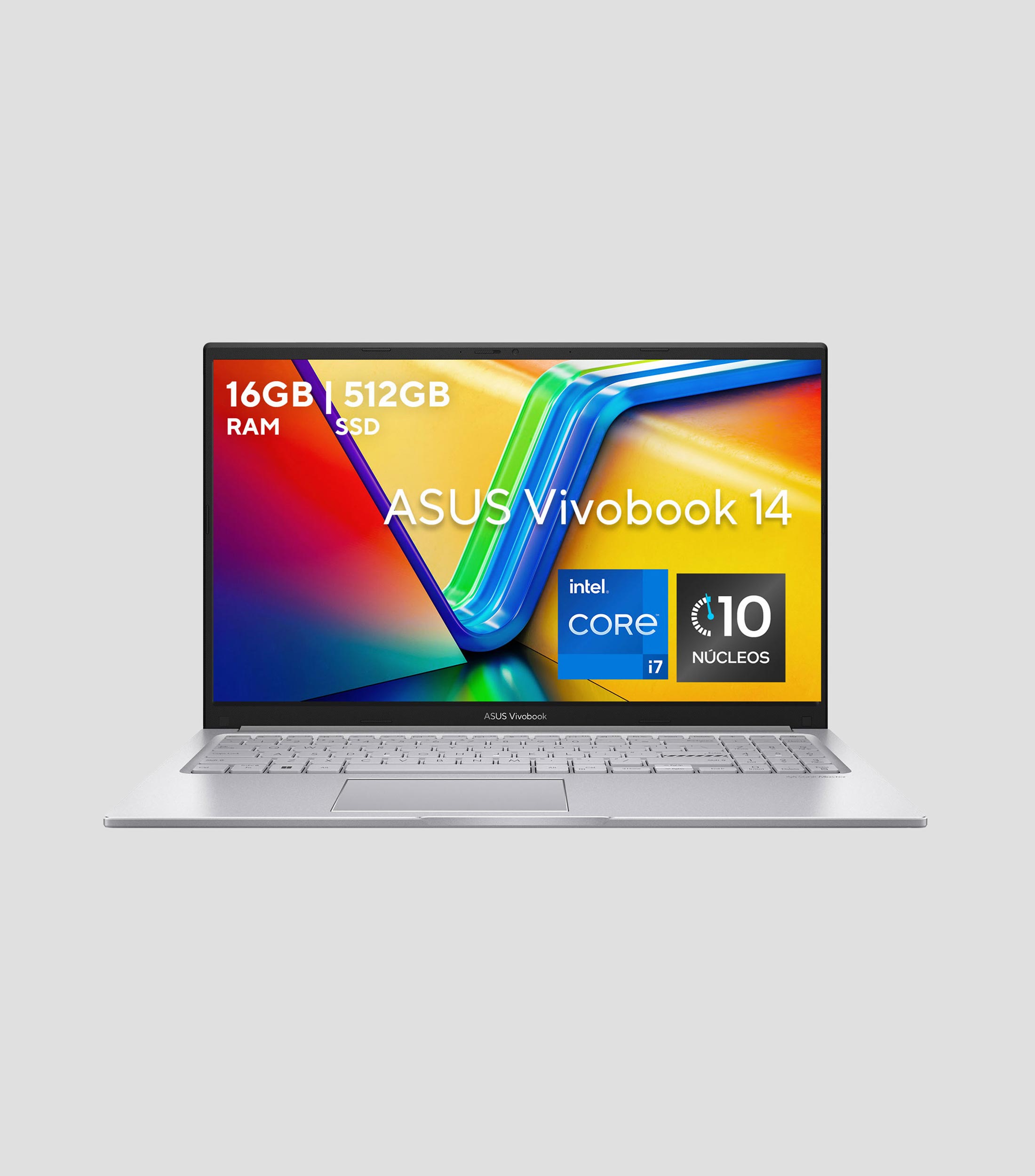 Asus Laptop, Vivobook 14, 14", Intel Core i7, RAM 16 GB, SSD 512 GB |El ...