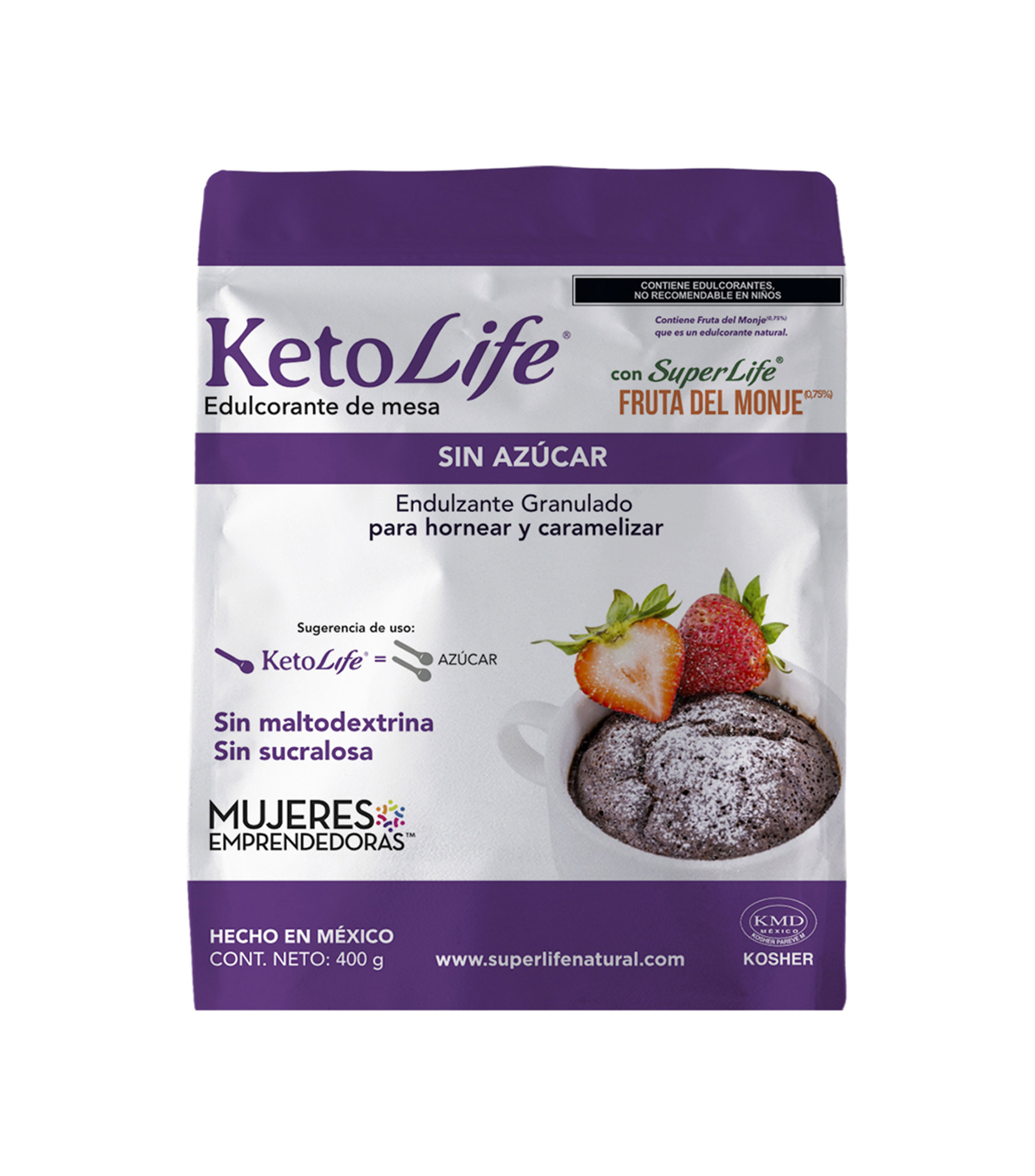 KetoLife Endulzante granulado Keto 400 g - El Palacio de Hierro