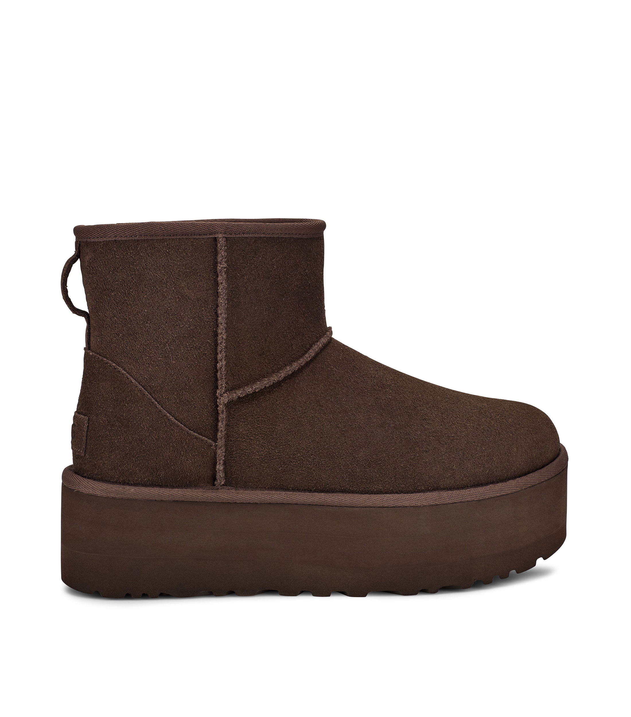 Ugg: Botines casuales Classic Novelty en ante con plataforma Mujer | El ...
