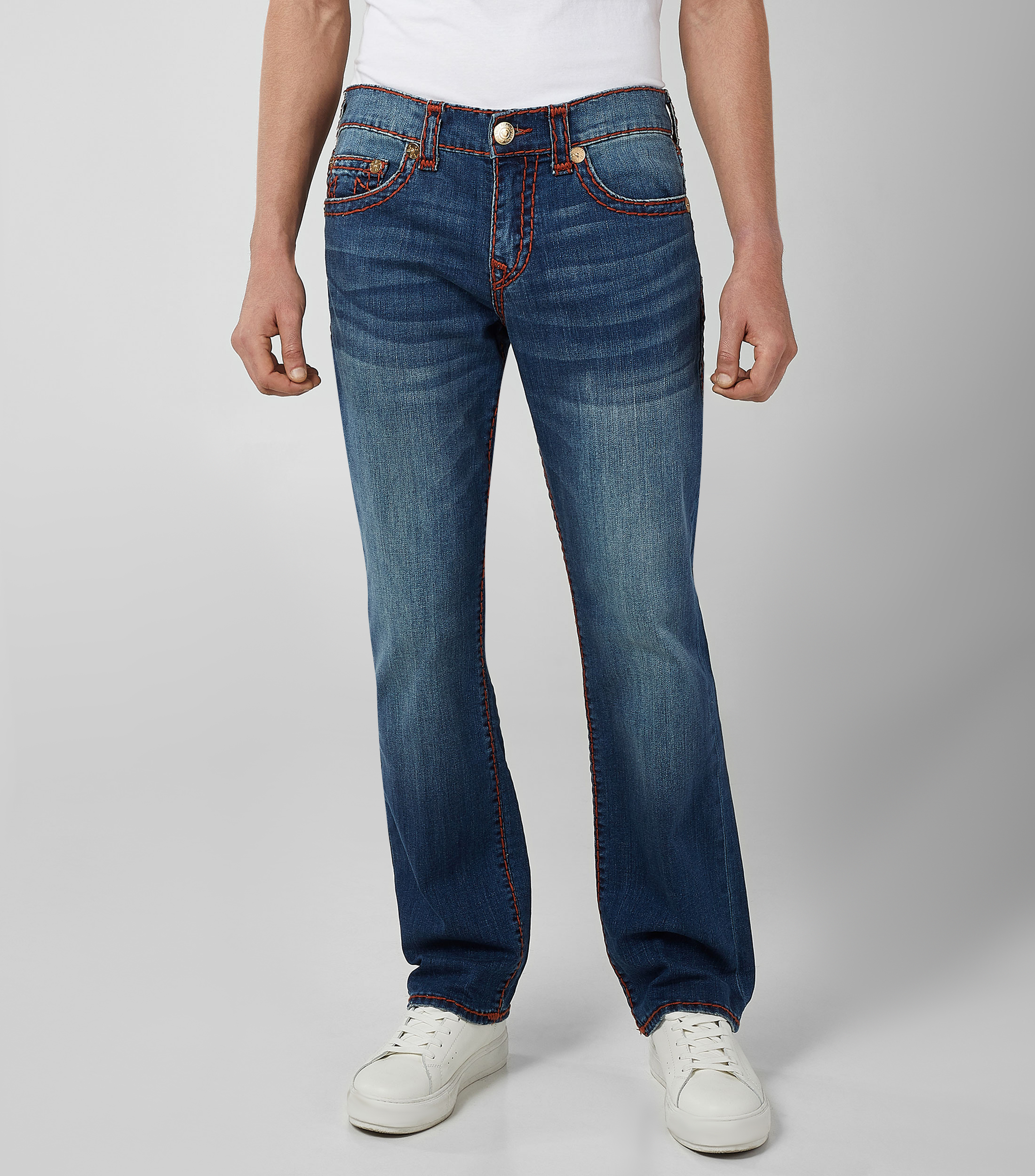 True Religion: Jeans Ricky de corte Relaxed Straight Hombre | El ...
