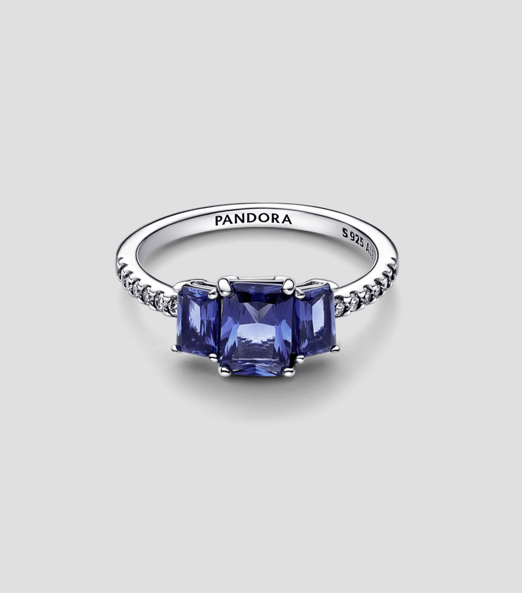 Pandora Anillo en plata .925 Pandora Timeless con cristales Mujer - El ...