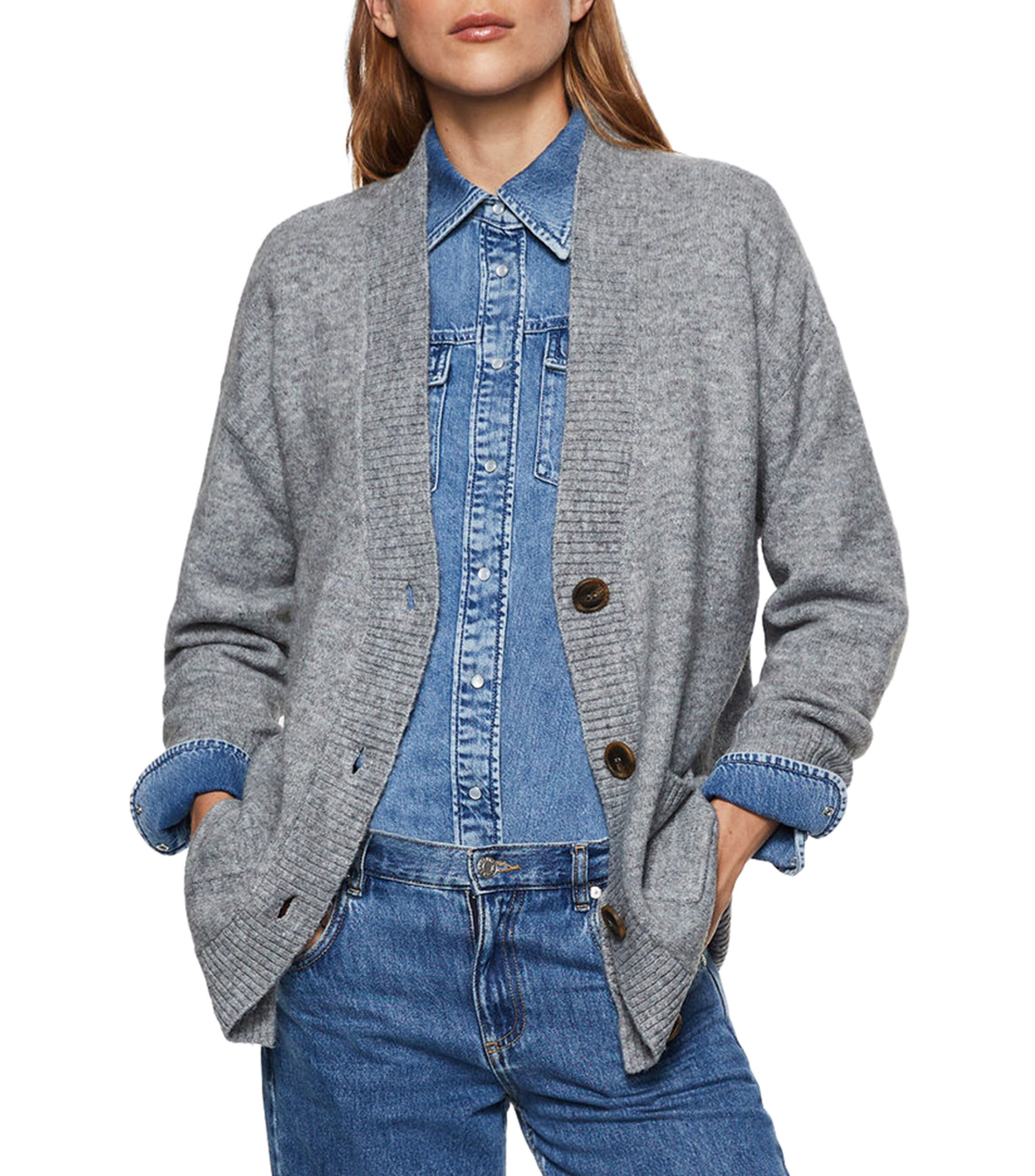 Mango Cárdigan largo Mujer - El Palacio de Hierro