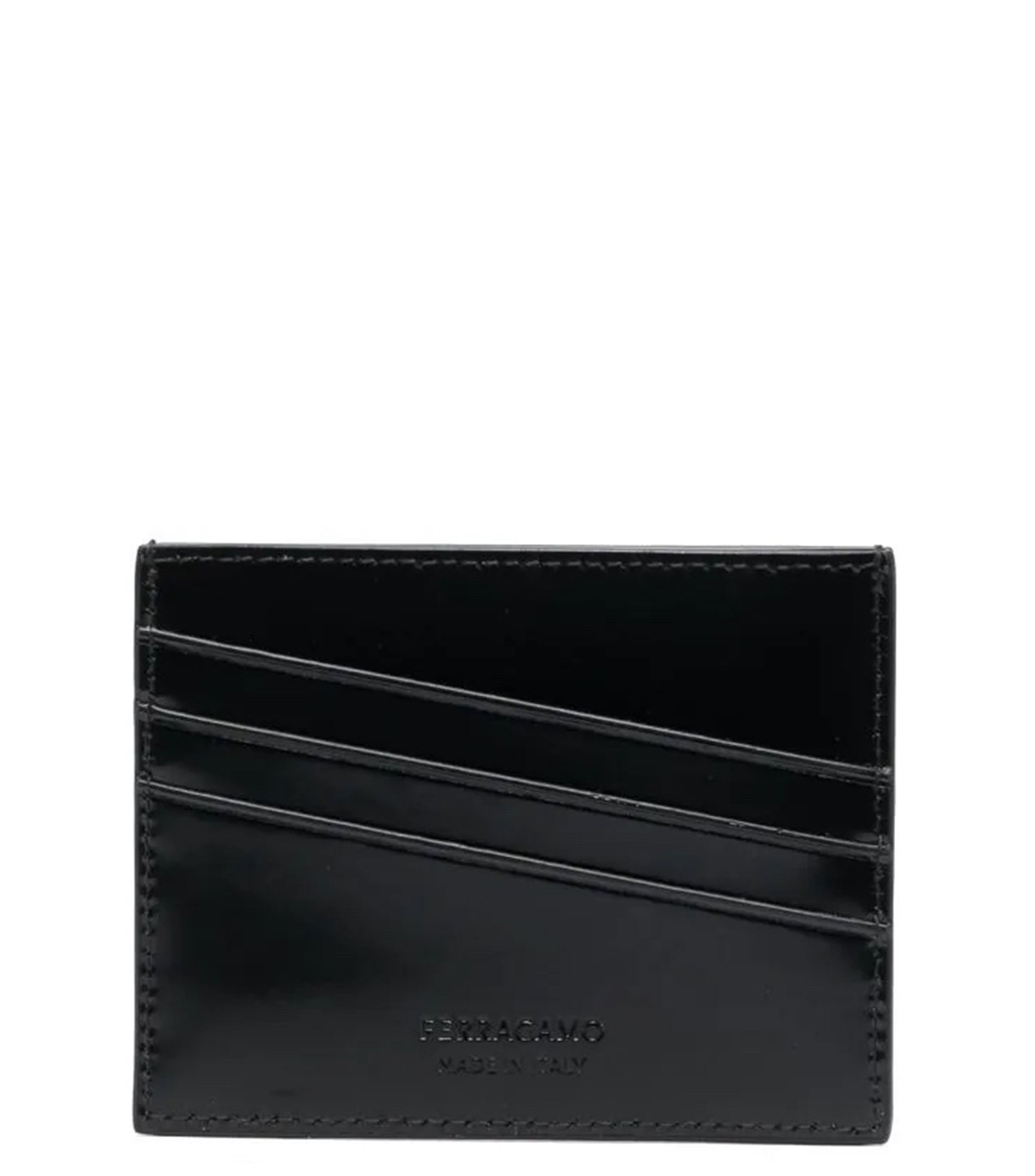 Ferragamo: Tarjetero con logo en relieve Hombre | El Palacio de Hierro